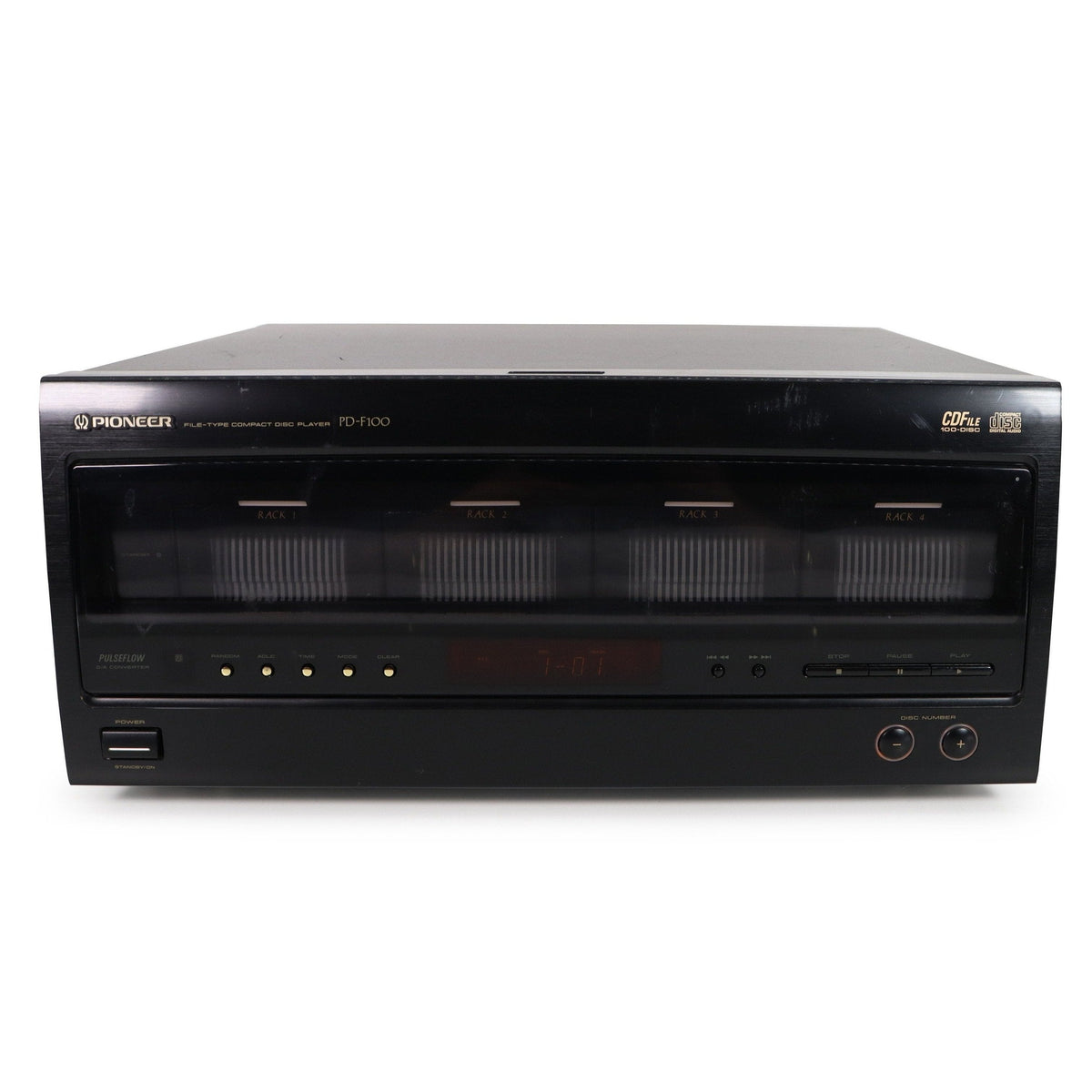 Pioneer PD-F100 File-Type 100-Disc CD Compact Disc Player — SpenCertified
