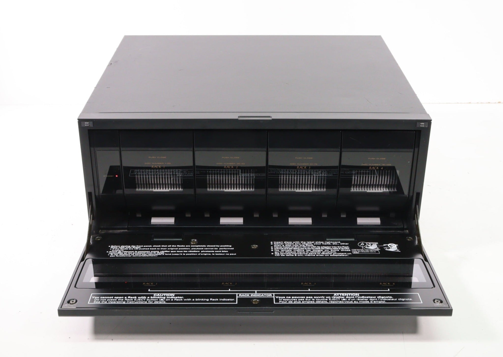 Pioneer PD-F109 100-Disc File-Type Compact Disc Player Mega CD Changer ...
