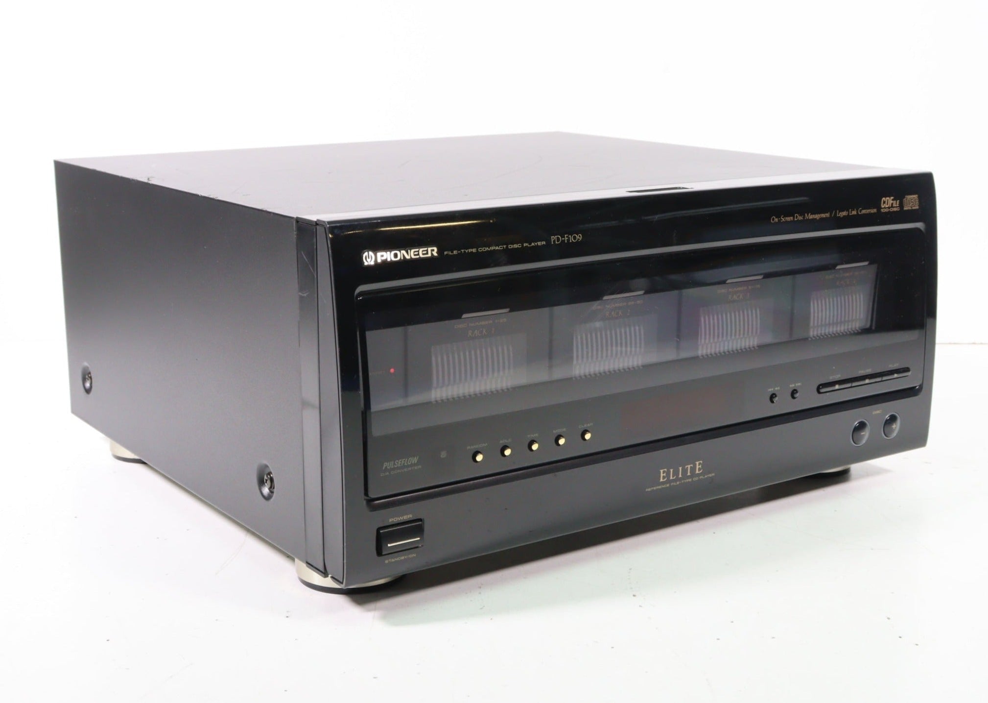 Pioneer PD-F109 100-Disc File-Type Compact Disc Player Mega CD Changer ...