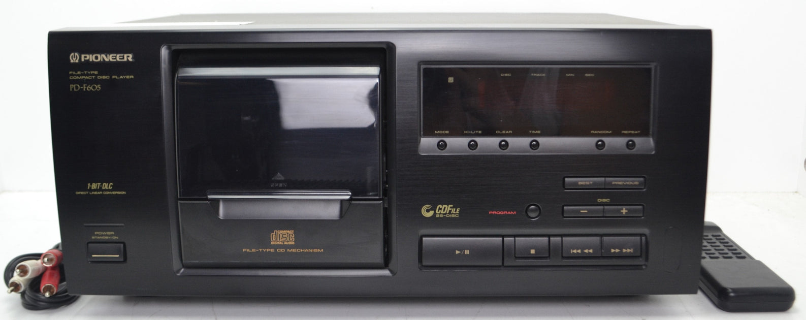 Pioneer PD-F605 File-Type 25 Digital CD Compact Disc Changer ...