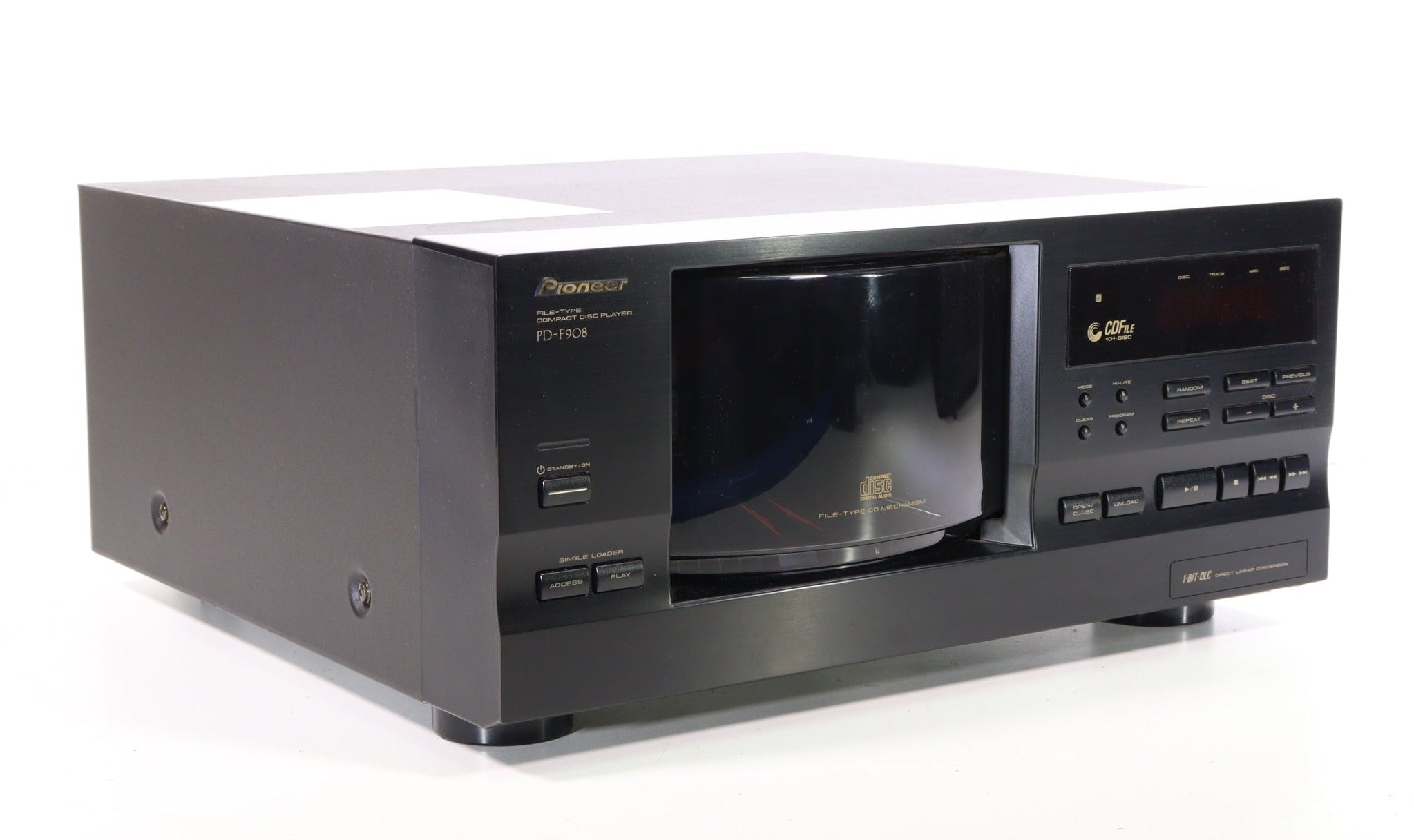 Pioneer PD-F908 File-Type 101 Disc CD Compact Disc Player Carousel Juk ...