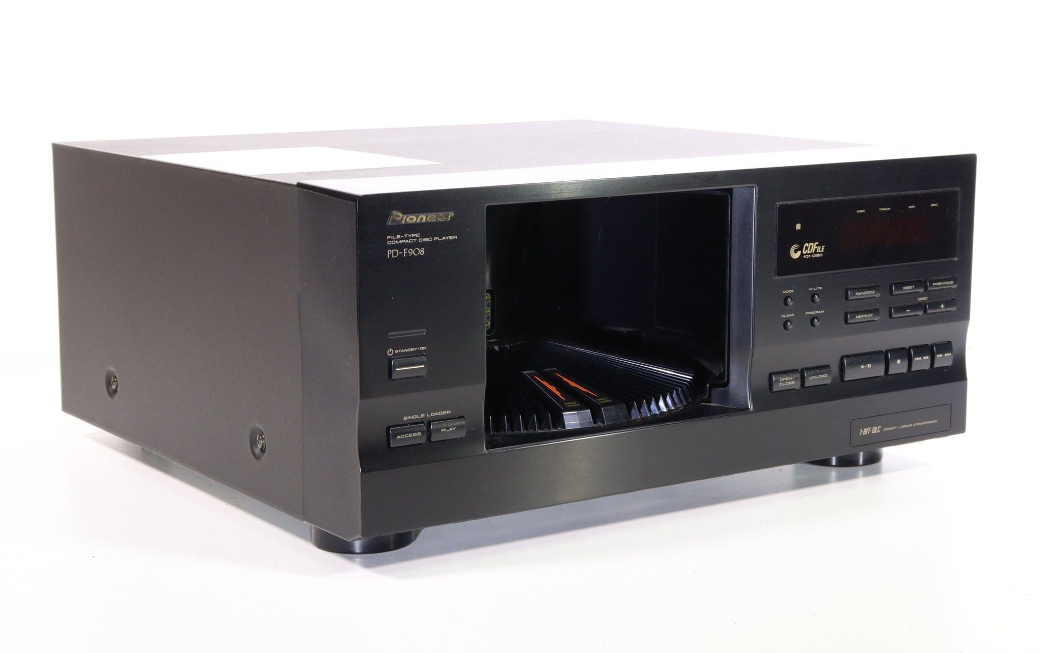 Pioneer PD-F908 File-Type 101 Disc CD Compact Disc Player Carousel Juk ...