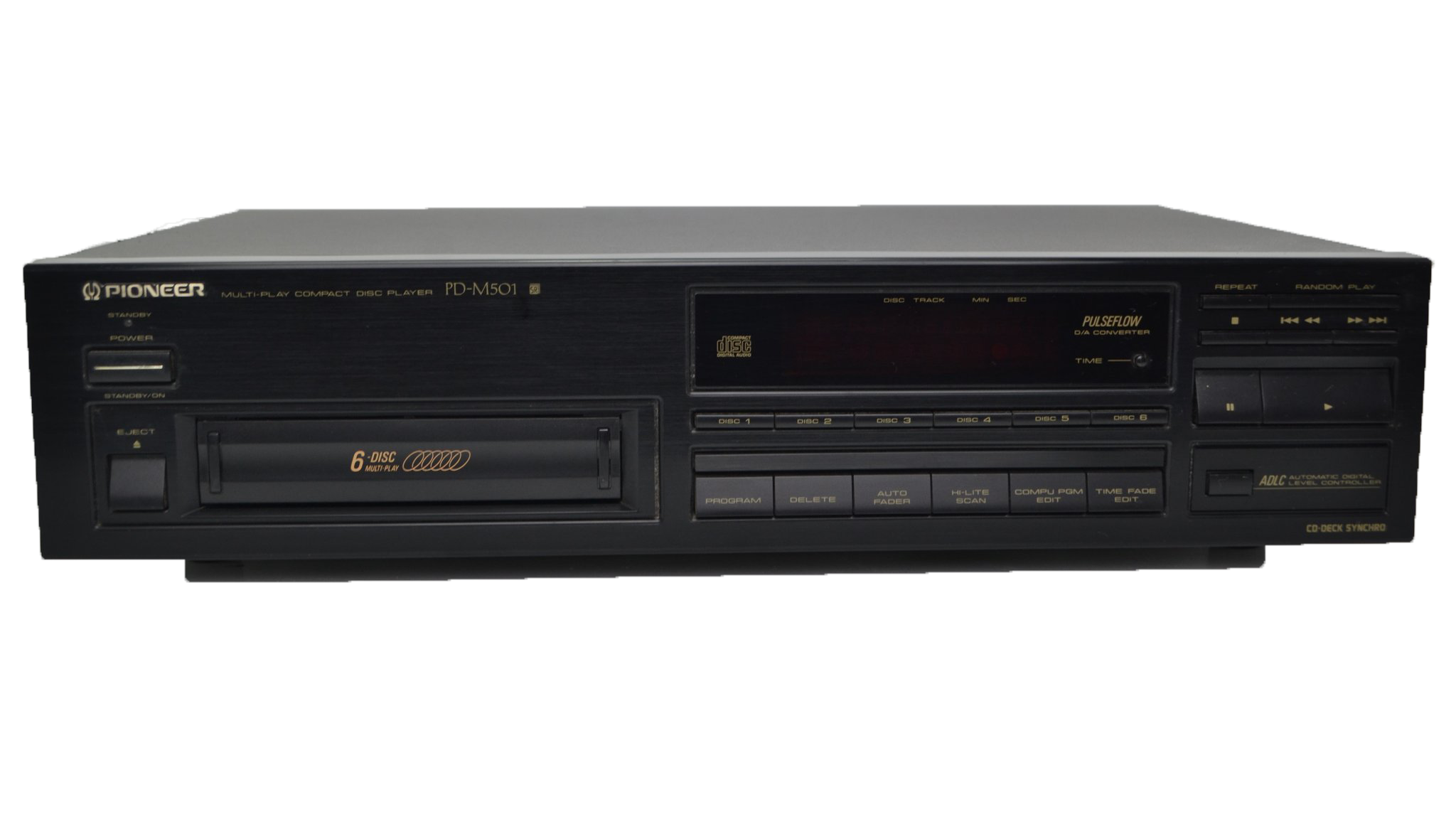 Pioneer PD-M501 6-Disc CD Player Magazine Cartridge Style Slide-in Tra