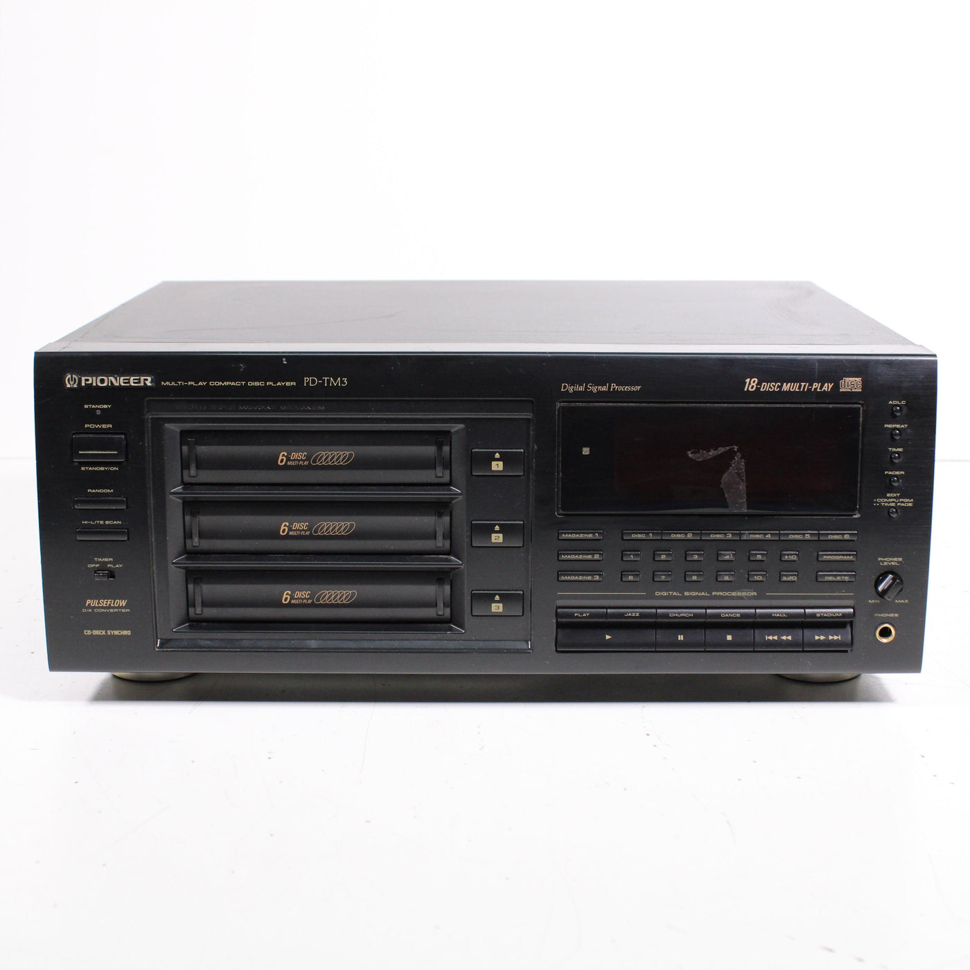 Pioneer PD-TM3 18-Disc CD Player Magazine Style Slide in Tray 3 Cartri ...