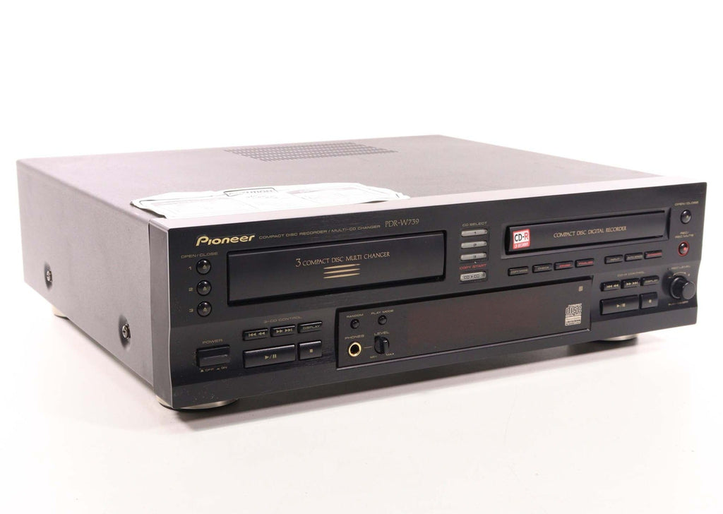 Pioneer PDR-W739 3-Compact Disc Recorder Multi-CD Changer (NO REMOTE)