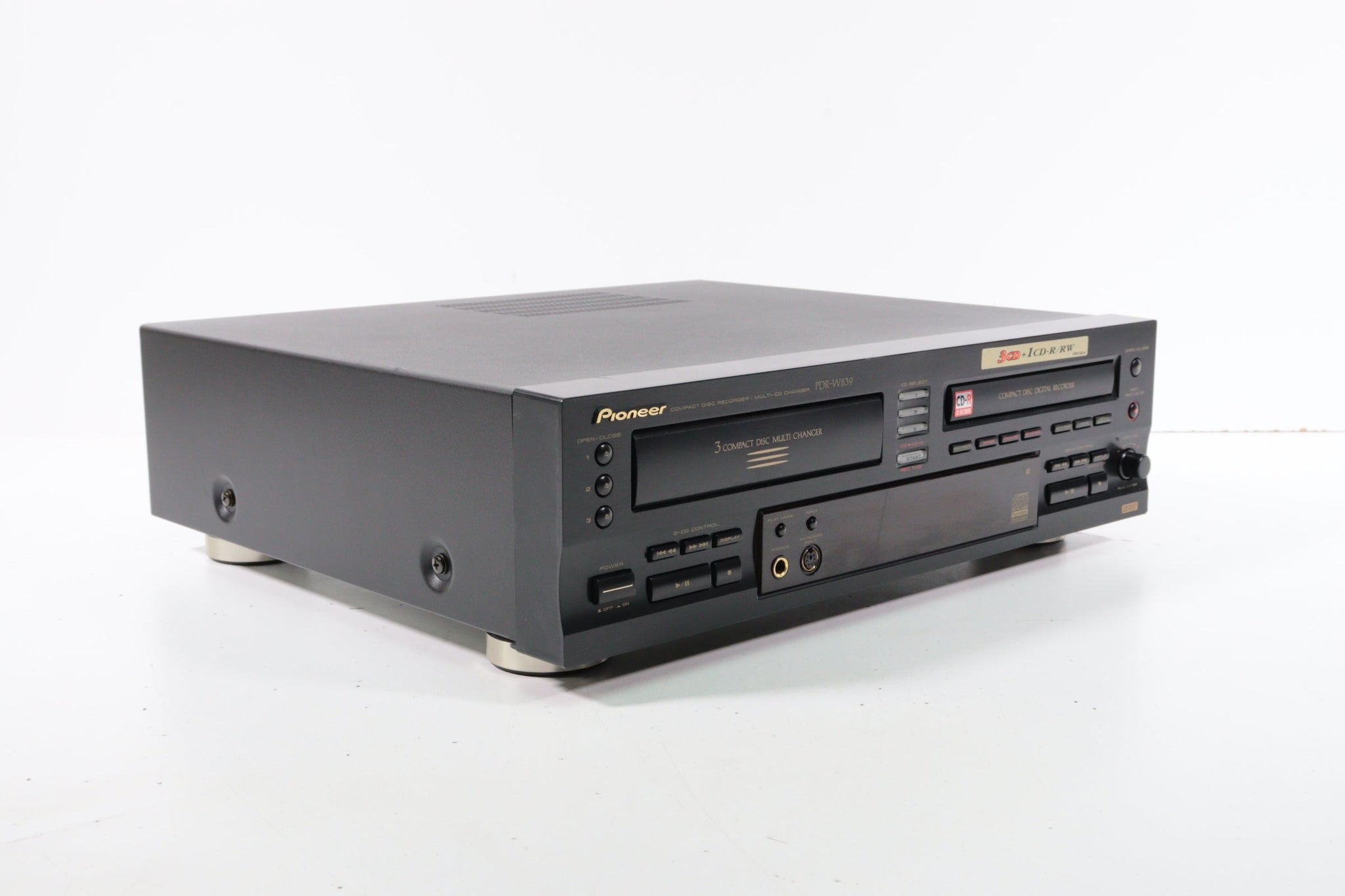 Pioneer PDR-W839 3 Compact Disc Multi Changer and CD Digital Recorder