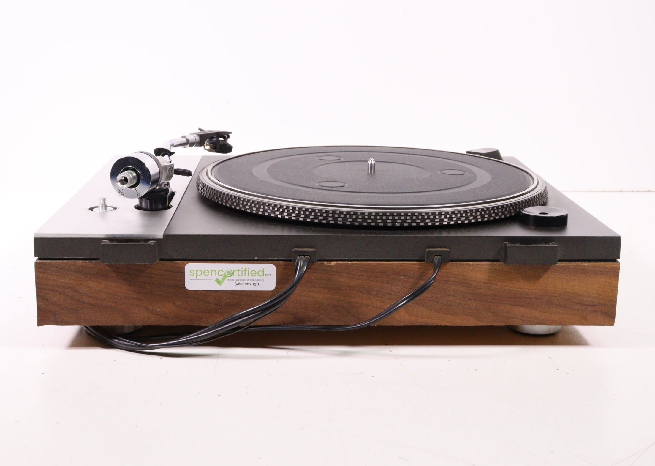Pioneer PL-510A 2-Speed Direct Drive Stereo Turntable — SpenCertified