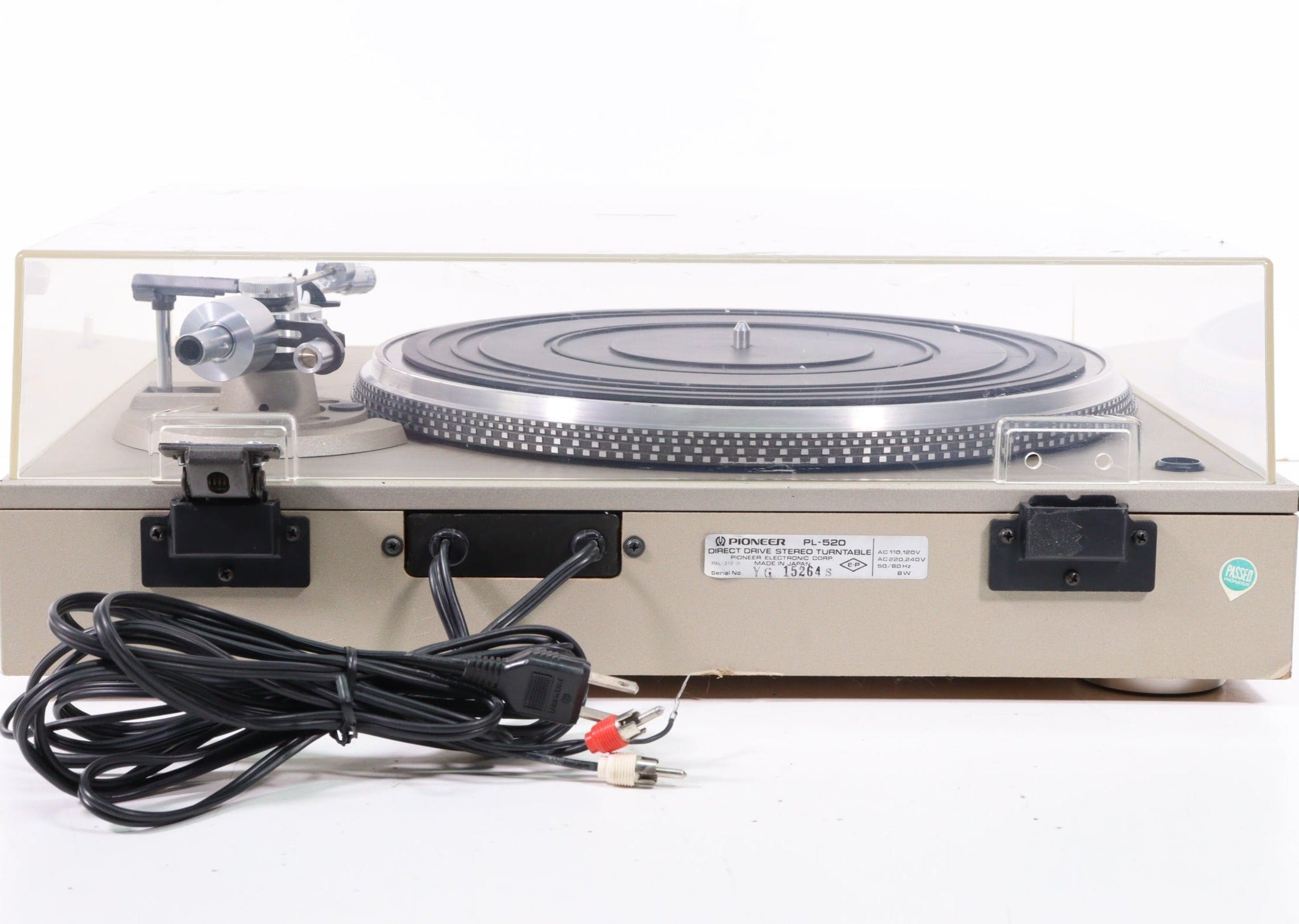 Pioneer PL-520 Fully Automatic Direct Drive Stereo Turntable