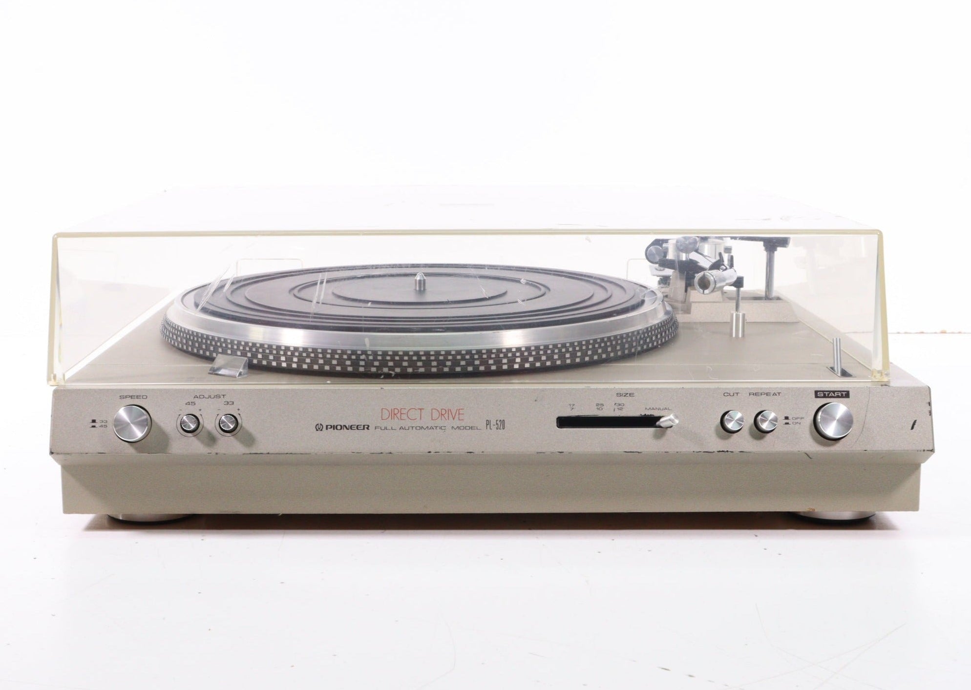 Pioneer PL-520 Fully Automatic Direct Drive Stereo Turntable ...