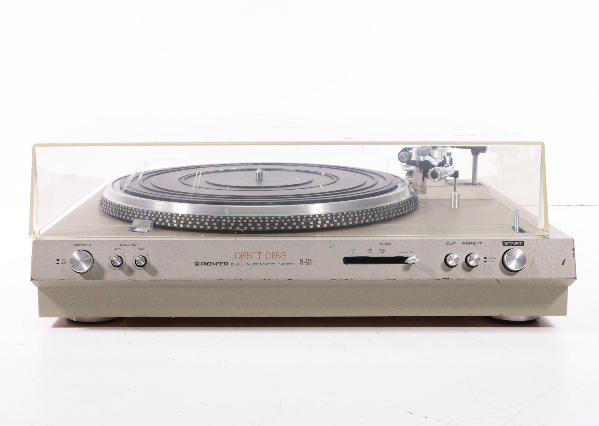 Pioneer PL-520 Fully Automatic Direct Drive Stereo Turntable