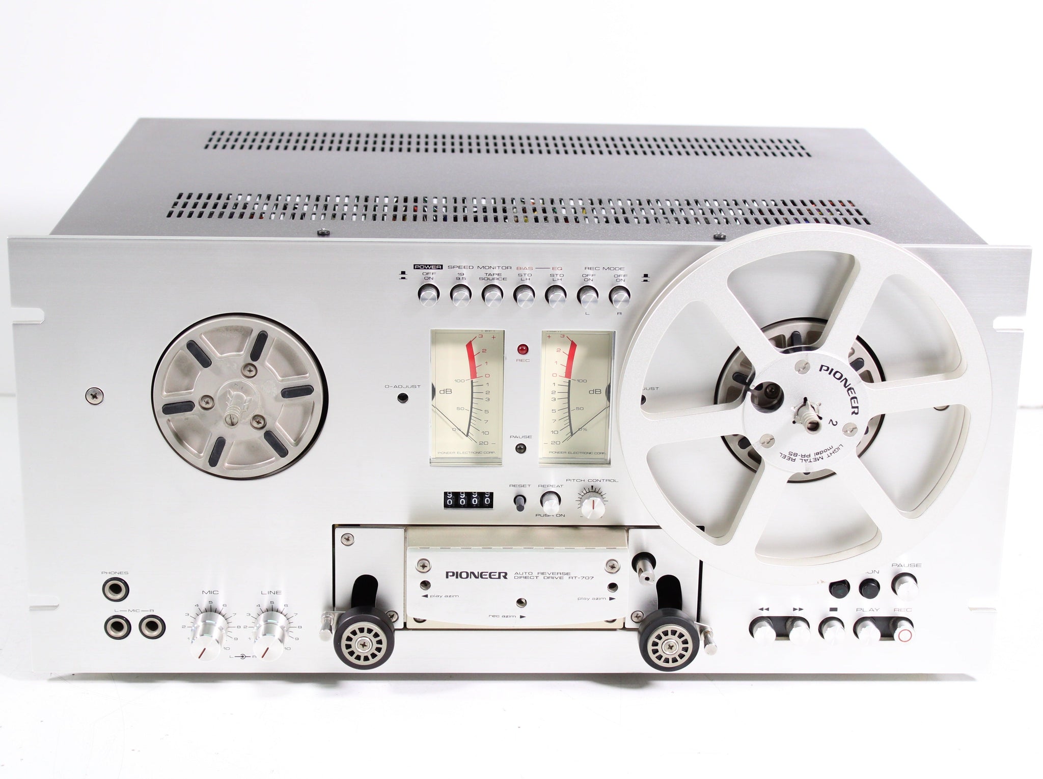 Pioneer RT-707 3-Motor 4-Head Reel-to-Reel Tape Deck Recorder