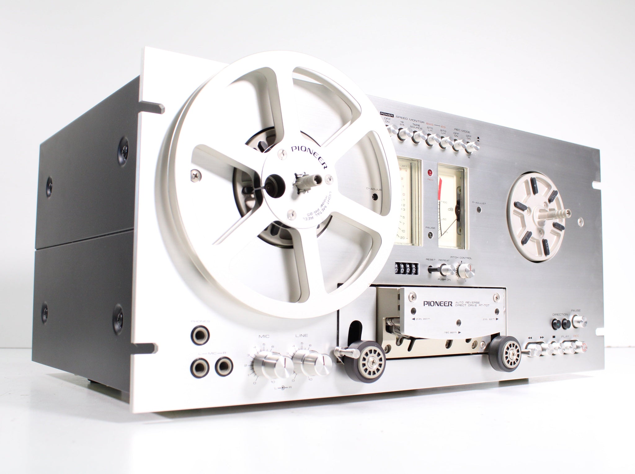 Pioneer RT-707 3-Motor 4-Head Reel-to-Reel Tape Deck Recorder