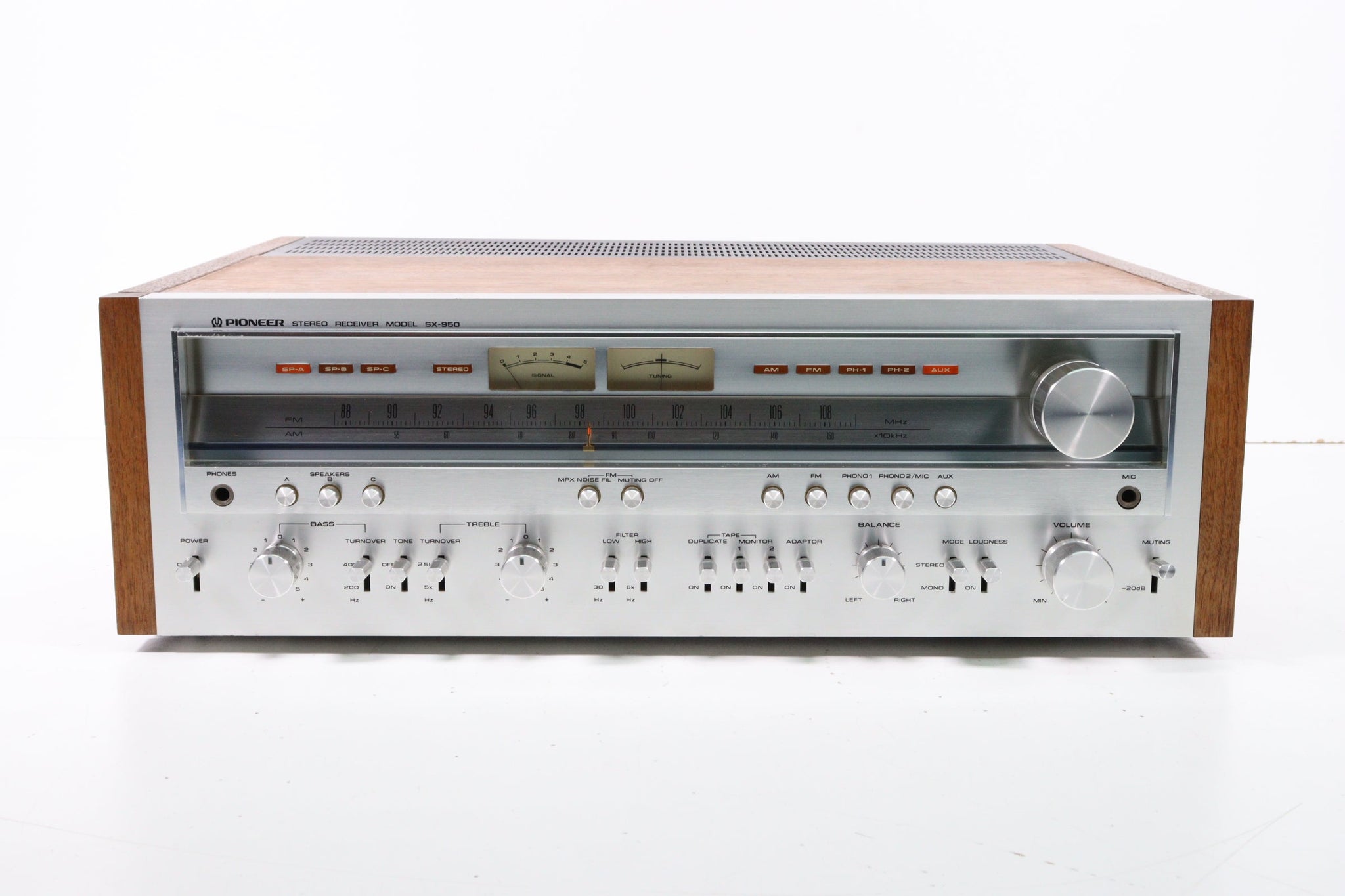 Pioneer SX-950 Vintage AM FM Stereo Receiver Expertly Restored