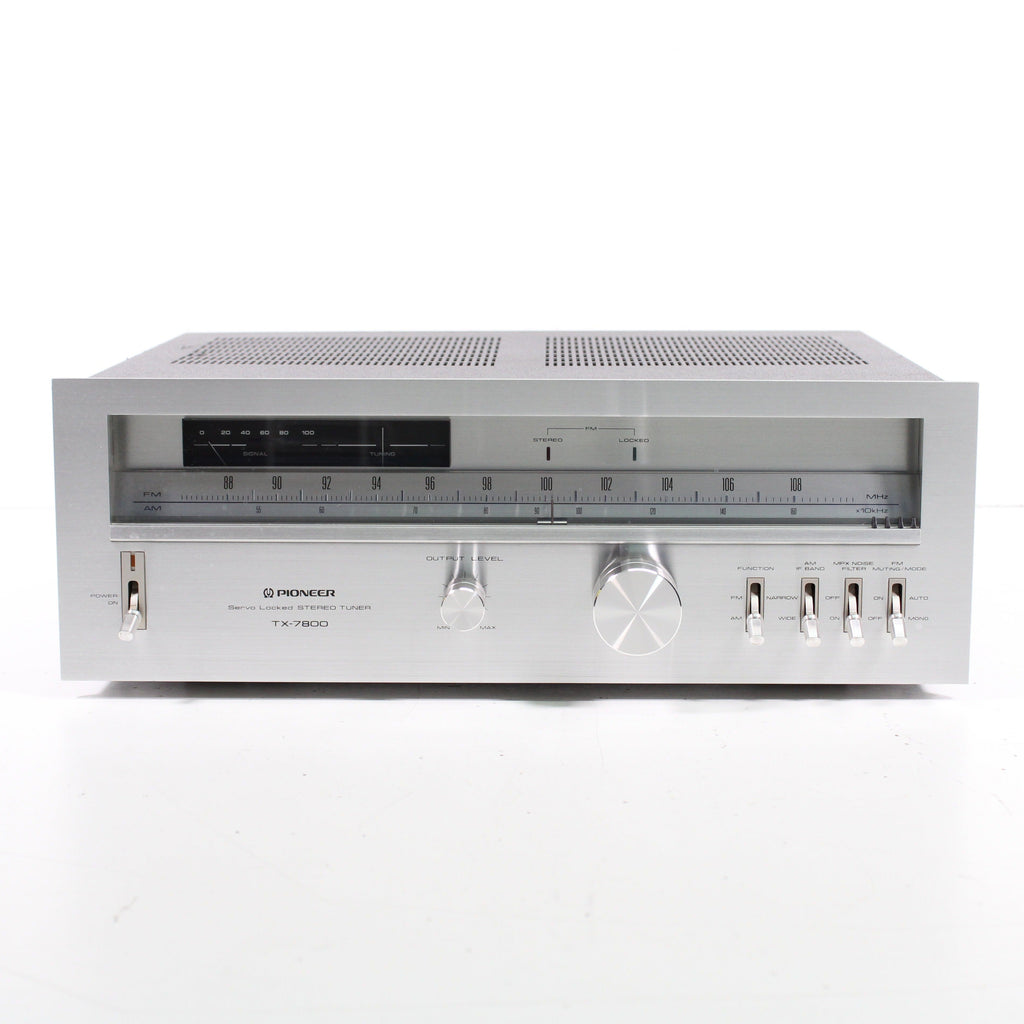 Pioneer TX-7800 Servo Locked AM FM Stereo Tuner (1980)