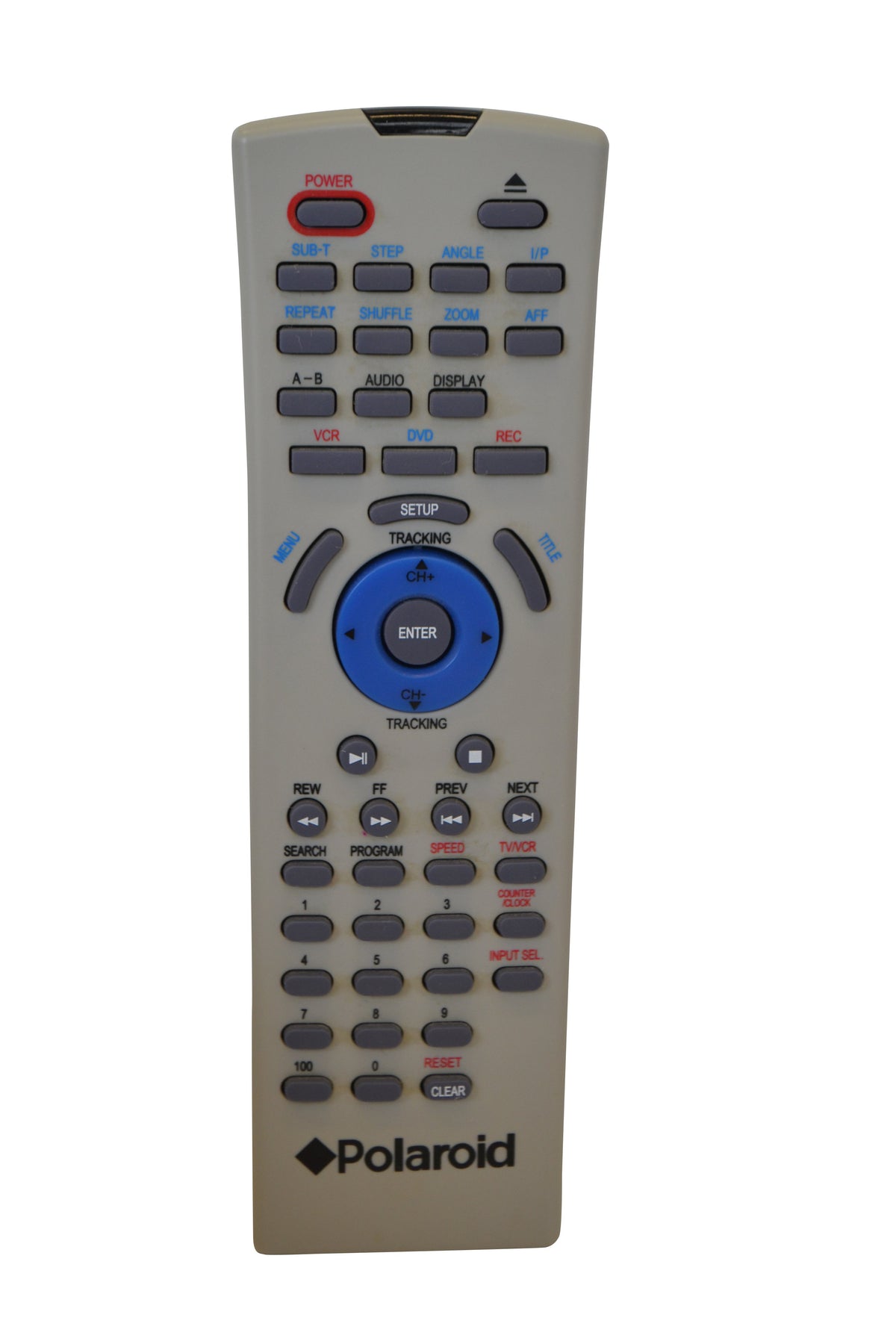Polaroid TVD19-M1-4 Remote Control for DVD VCR Combo DVC-2000 DVC-2010 ...