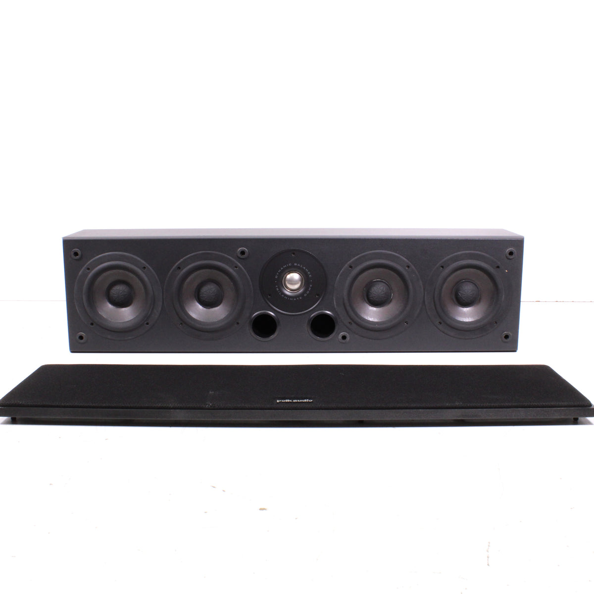 Polk Audio CS350-LS Center Channel Speaker Black — SpenCertified