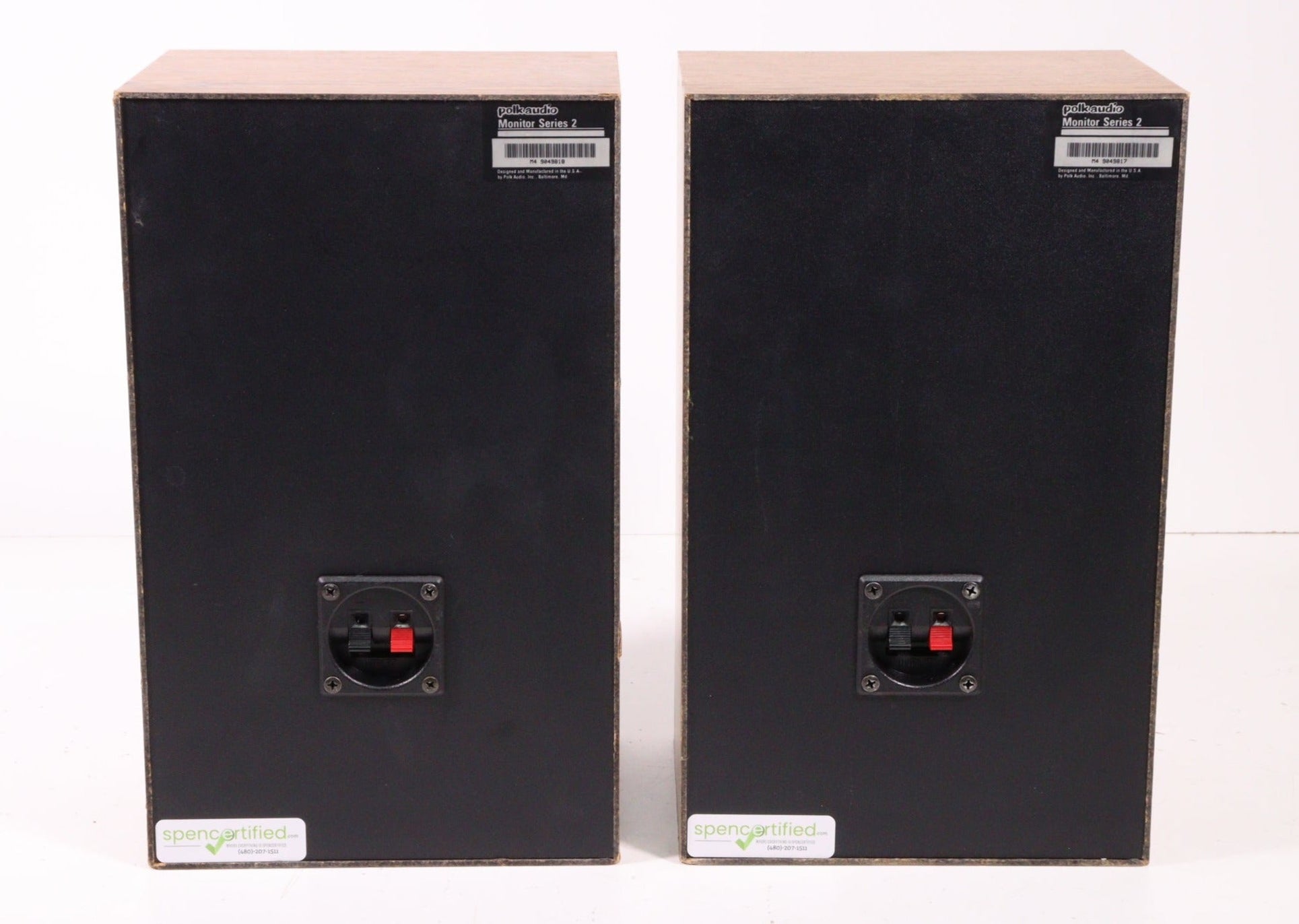 Polk Audio M4 Monitor Series 2 Stereo Speaker Pair — SpenCertified