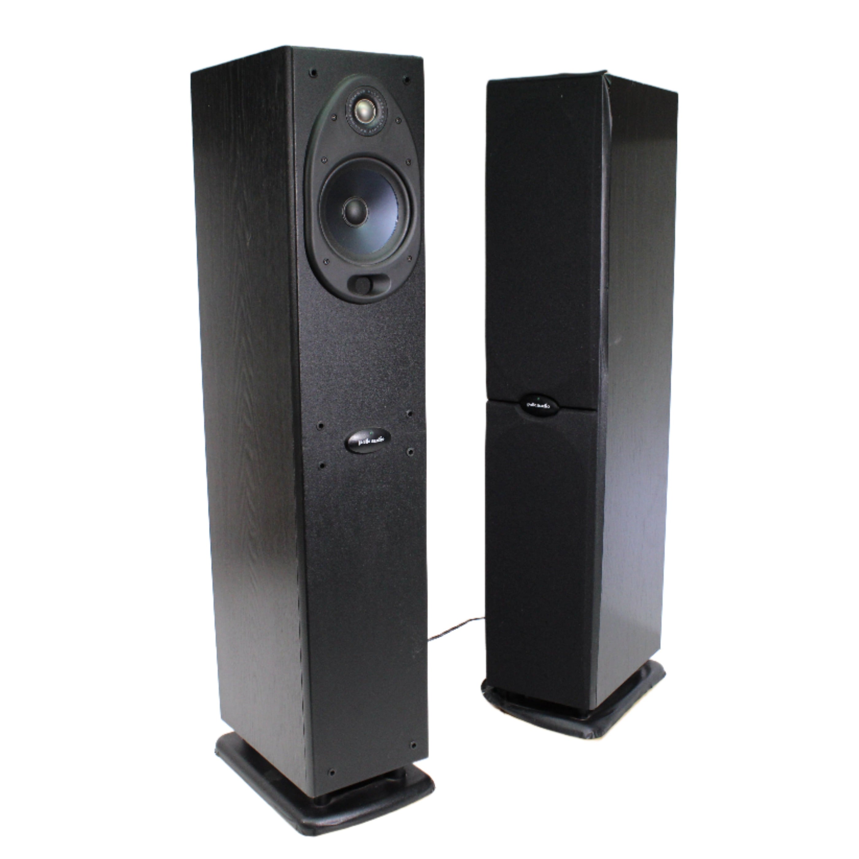 Polk Audio RT1000i Tower Speaker Pair with Built-In Powered Subwoofers ...