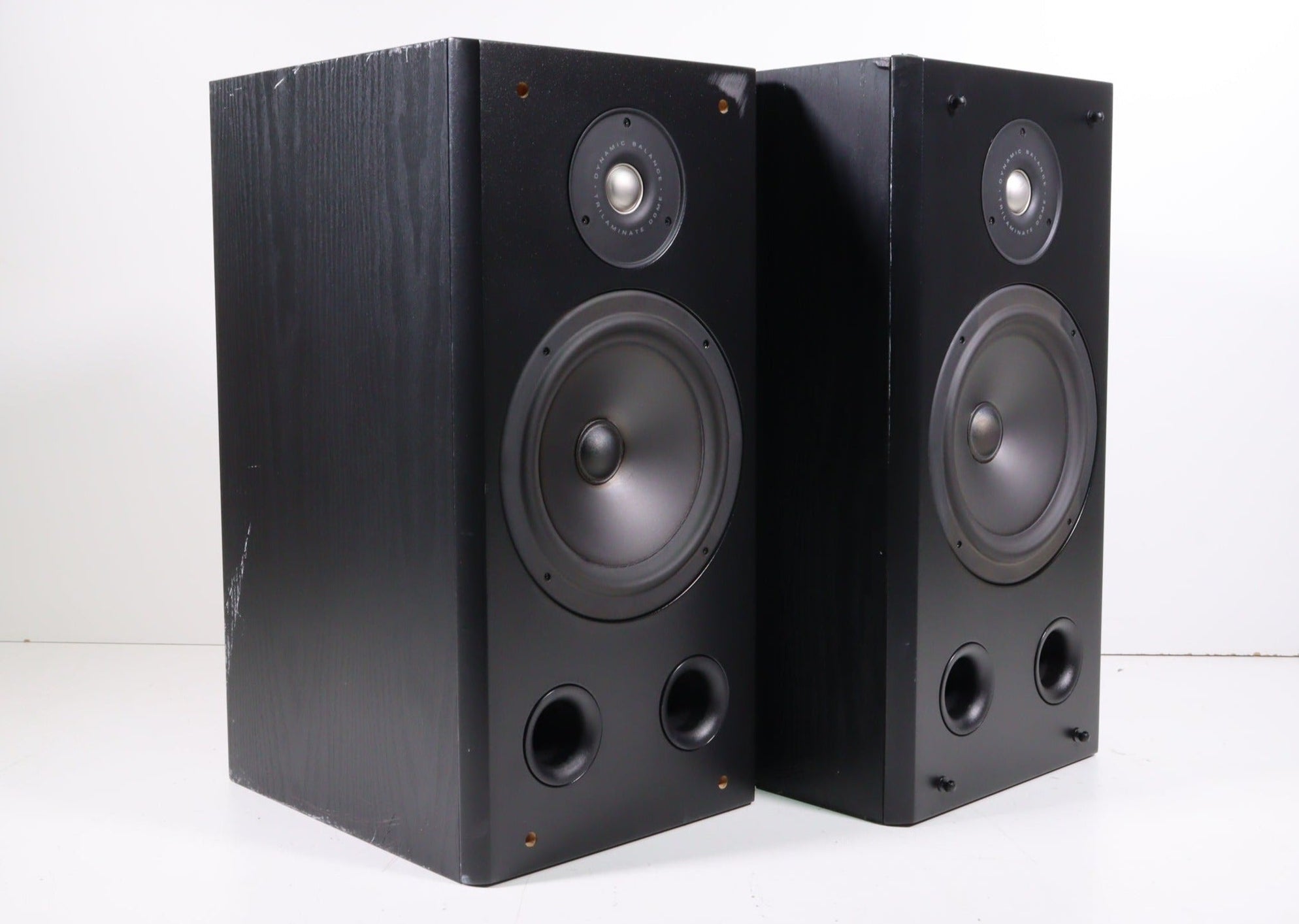 Polk Audio RT7 Stereo Bookshelf Speaker Pair Black — SpenCertified