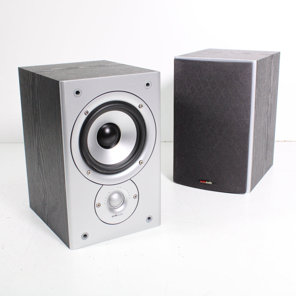 PolkAudio Monitor 30 2-Way Bookshelf Speaker Pair (Black)