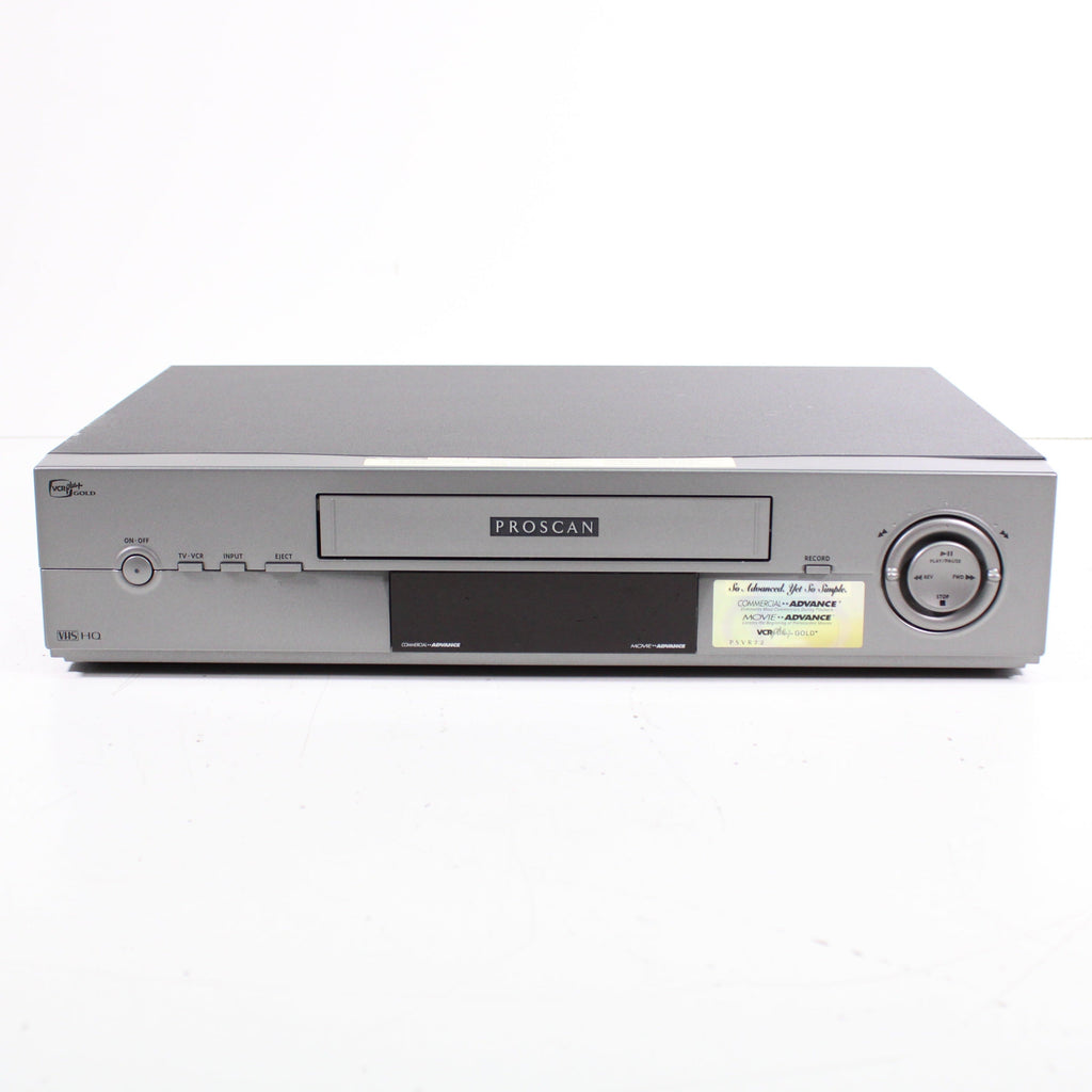 Proscan PSVR72 VCR Video Cassette Recorder Player with Commercial Adva