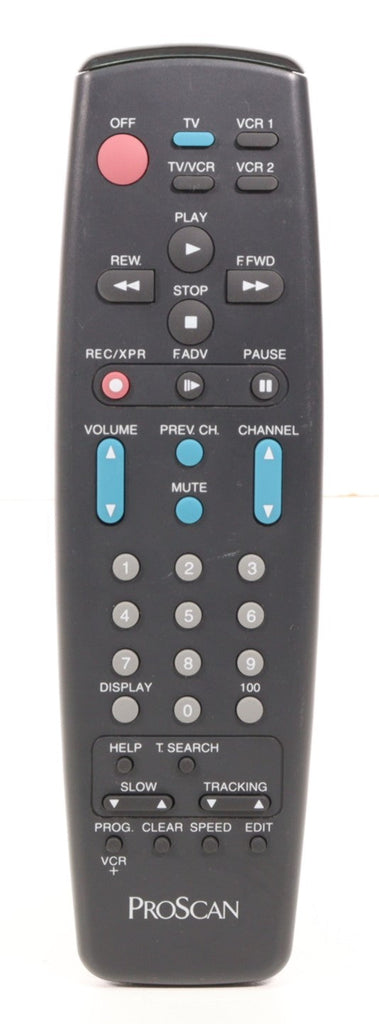 Proscan Remote Control for TV VCR Player