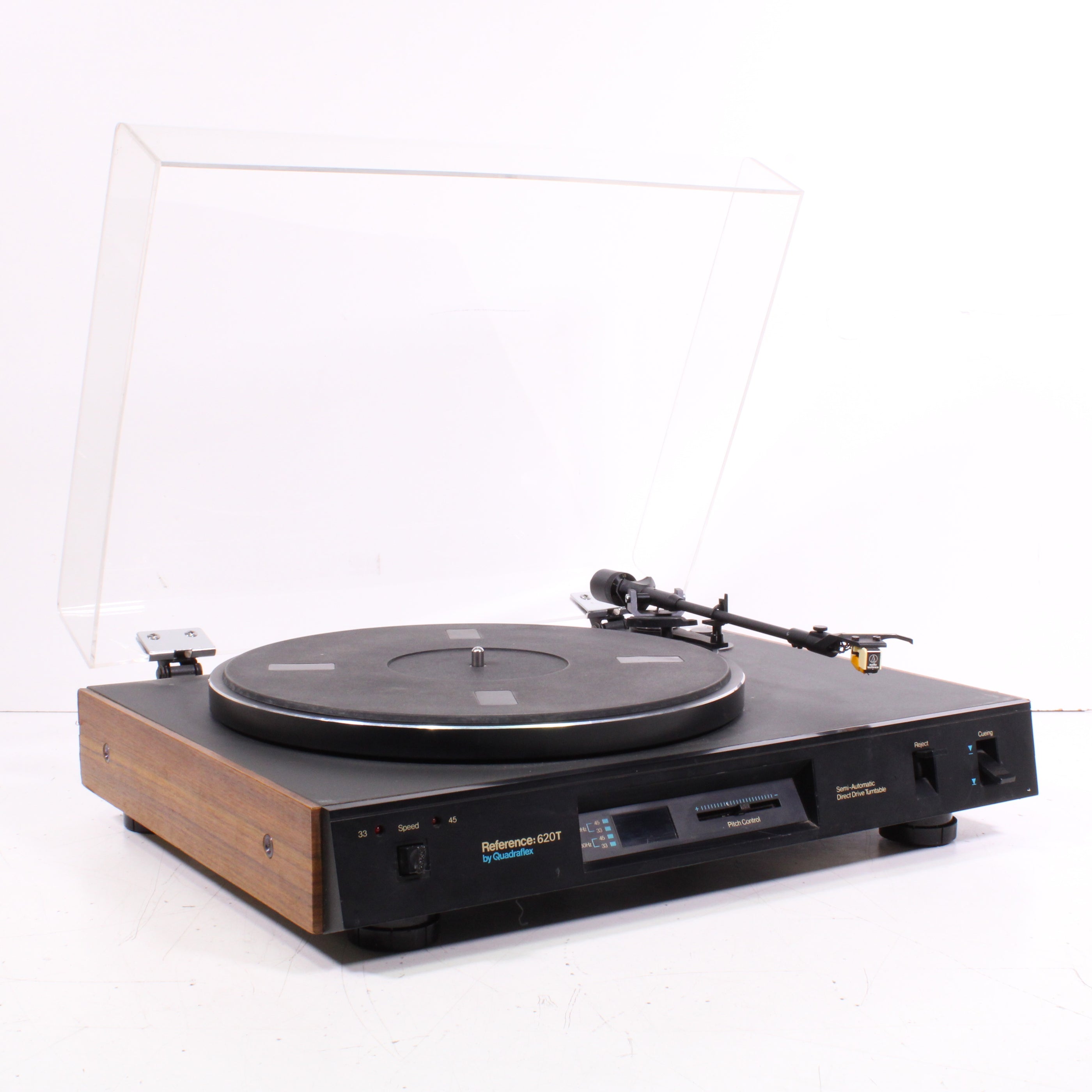 Quadraflex Reference 620T 2-Speed Direct-Drive Turntable Made in Japan ...
