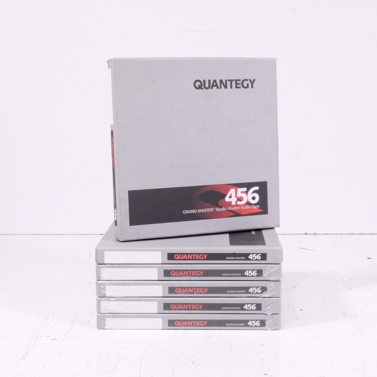 Quantegy 456 Grand Master Audio Reel-to-Reel Tapes Bundle — SpenCertified