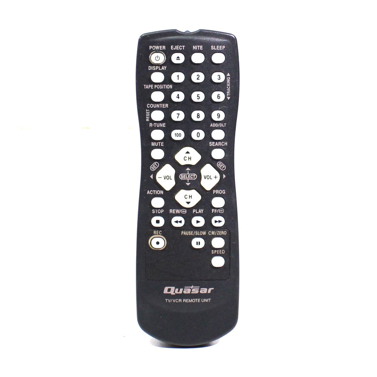 Quasar LSSQ0283-2 Remote Control for CRT TV VCR Combo VV-1301 and More ...