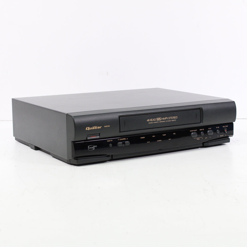 Quasar VHQ760 4-Head Hi-Fi Stereo VCR Video Cassette Recorder