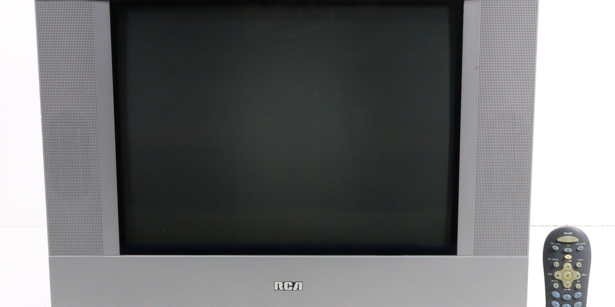 RCA 20F510TD 20" TruFlat CRT Retro Gaming TV DVD Combo (DVD WON'T PLAY ...