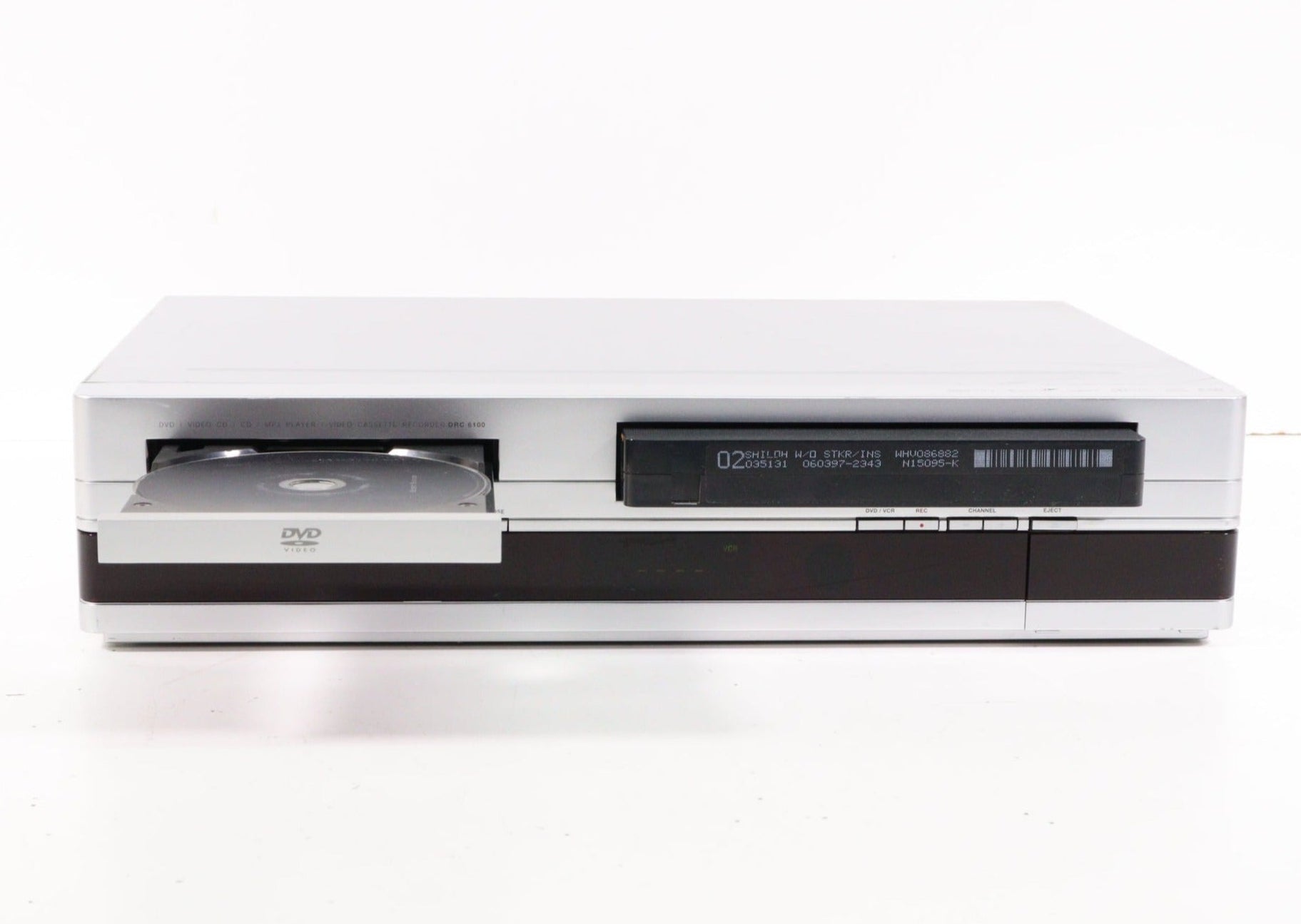 RCA DRC6100 DVD Player VCR Combo CD, Video CD, MP3 Player — SpenCertified