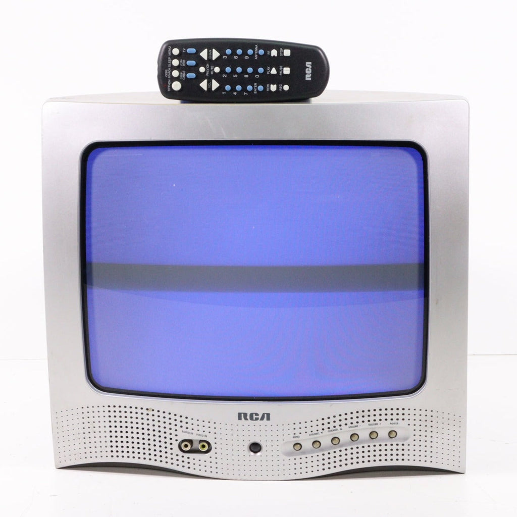 RCA E13320 13" Portable Retro Gaming Television with Front AV Inputs