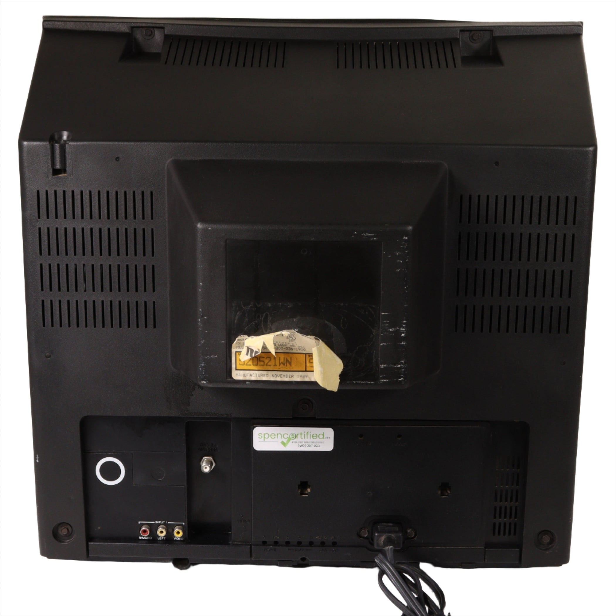 RCA S20521WN 20" Vintage Tube TV Television Composite Hi-Fi (1989) (AS ...
