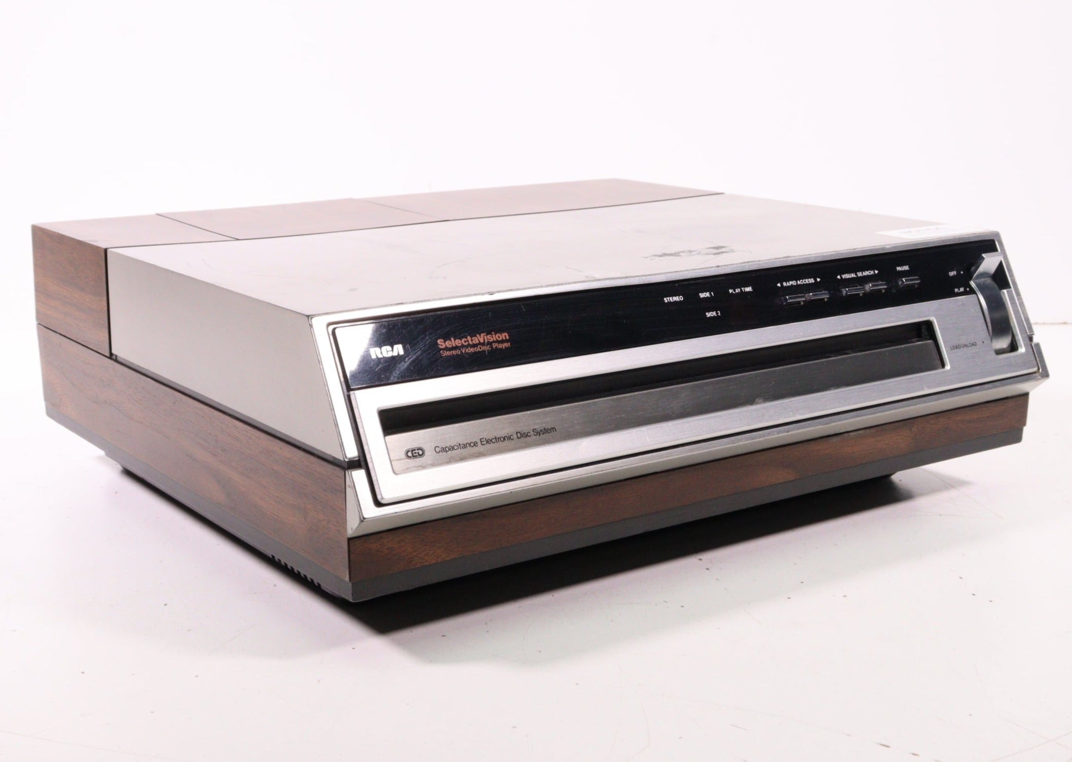 RCA SGT-200 Stereo CED SelectaVision VideoDisc Player — SpenCertified