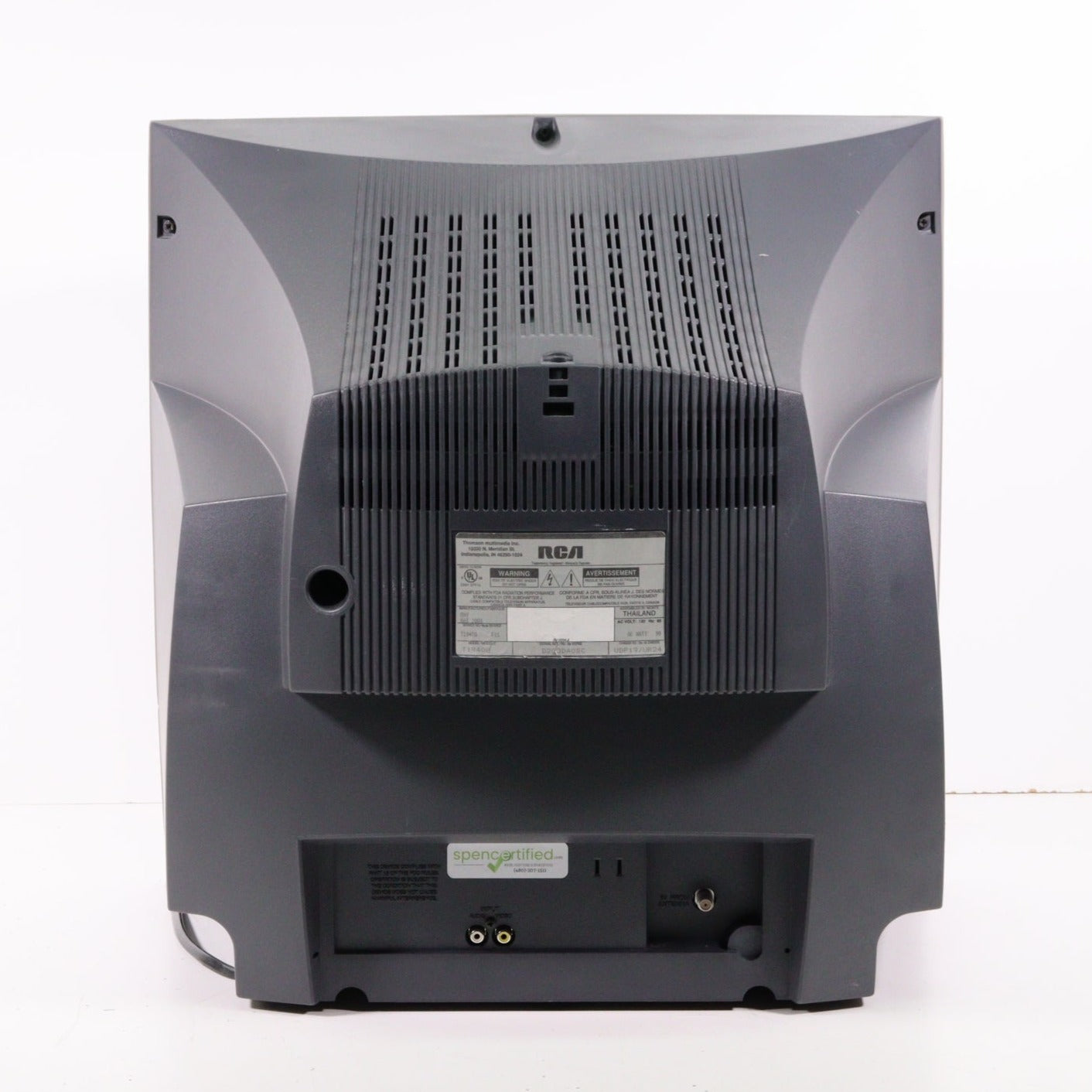 RCA T19408 19" Retro Gaming TV VCR Combo (LOUD VHS MECHANISM)