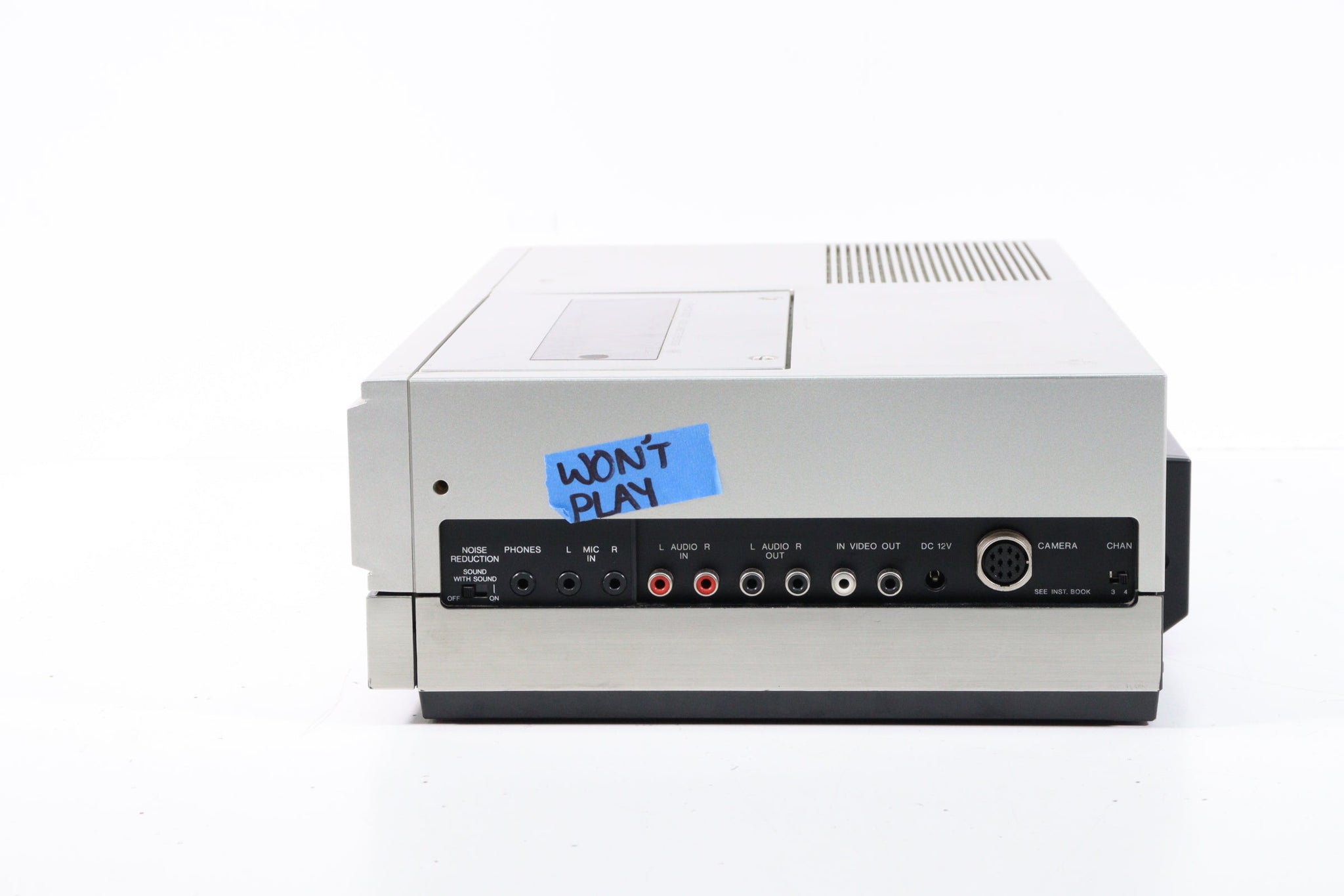 RCA VJP900 Portable Convertible VHS Video Cassette Deck with Detachabl