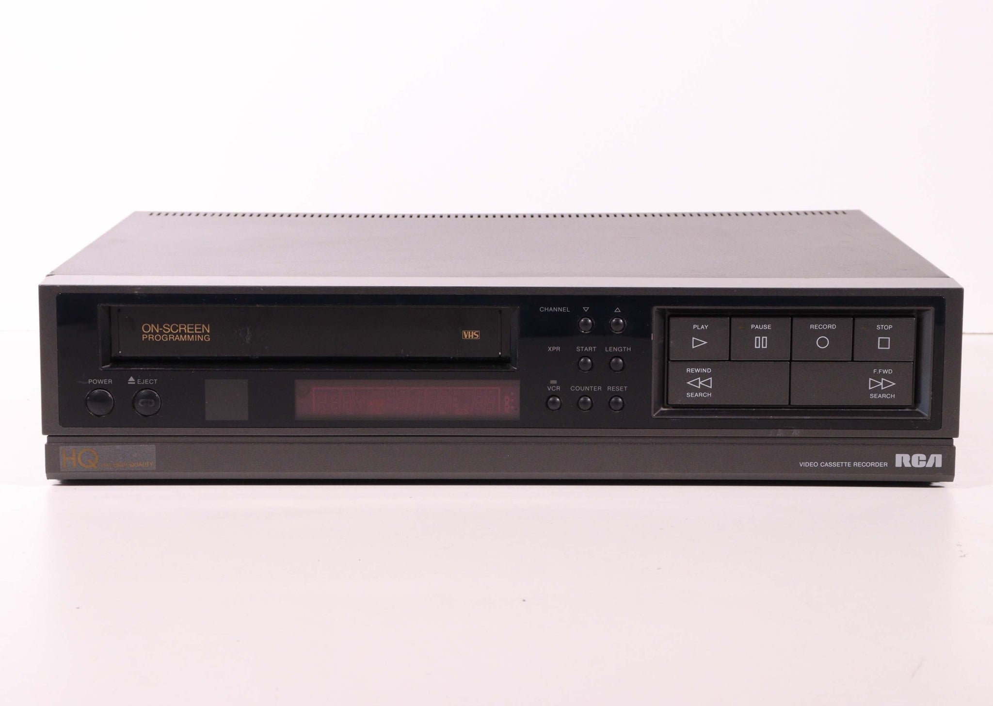 RCA VMT390 VCR VHS Player Recorder with Commercial and Movie Advance