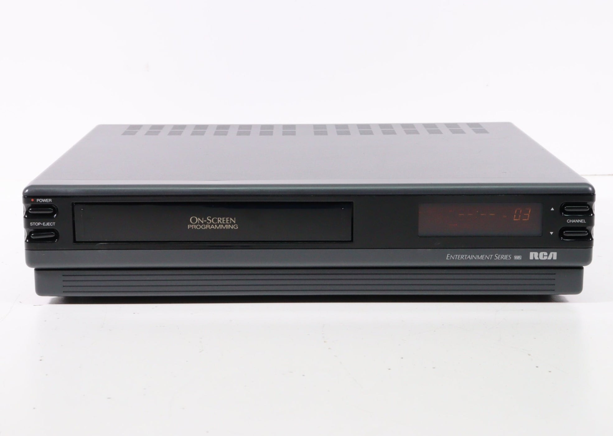 RCA VR335 VCR VHS Player Recorder with On-Screen Programming ...