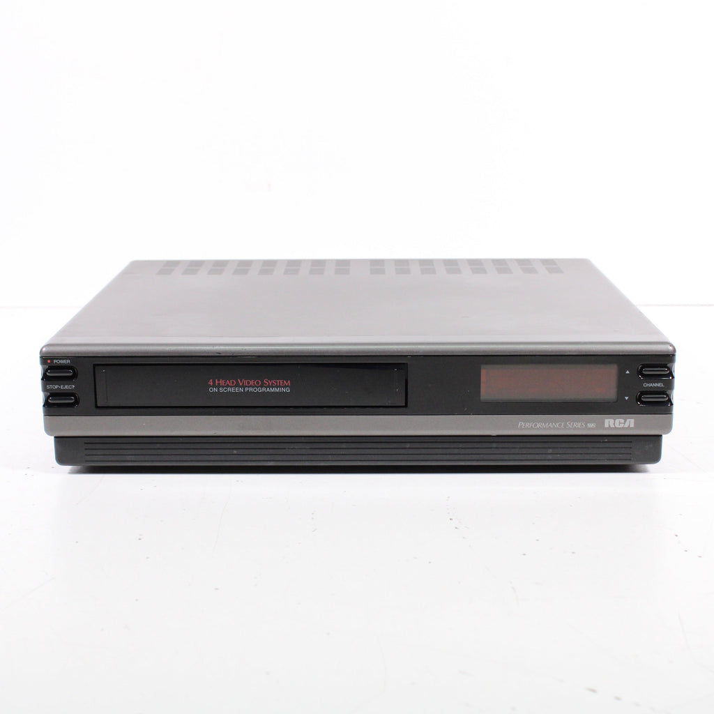 RCA VR505 Performance Series VCR VHS Player Recorder On Screen Program