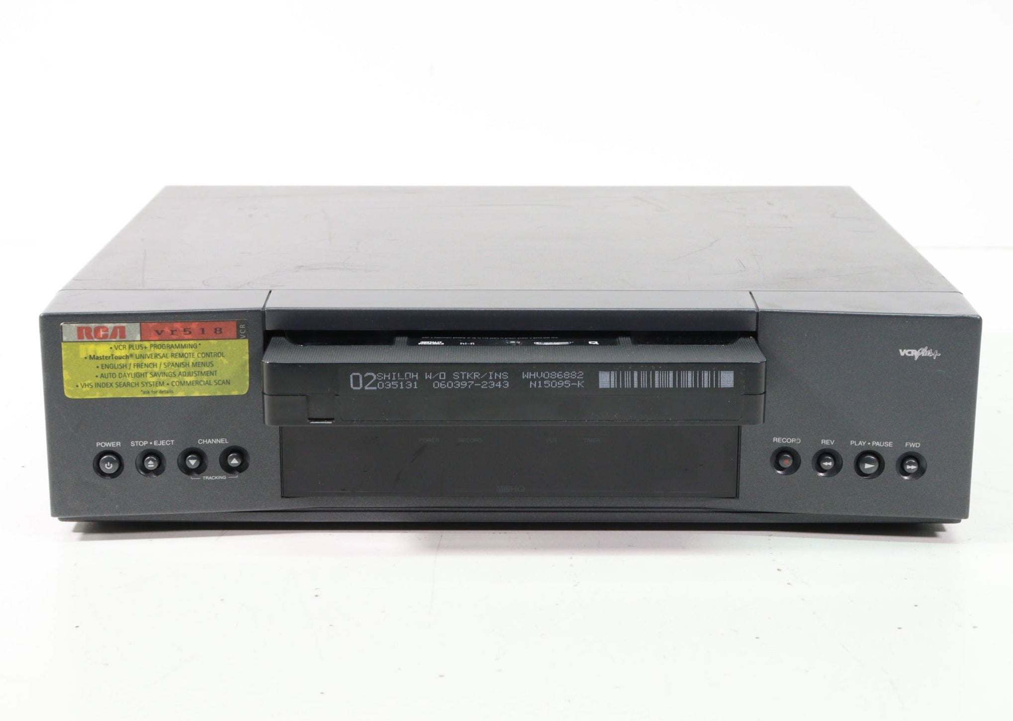 RCA VR518 4-Head Double Azimuth Video System VCR Video Cassette Record ...