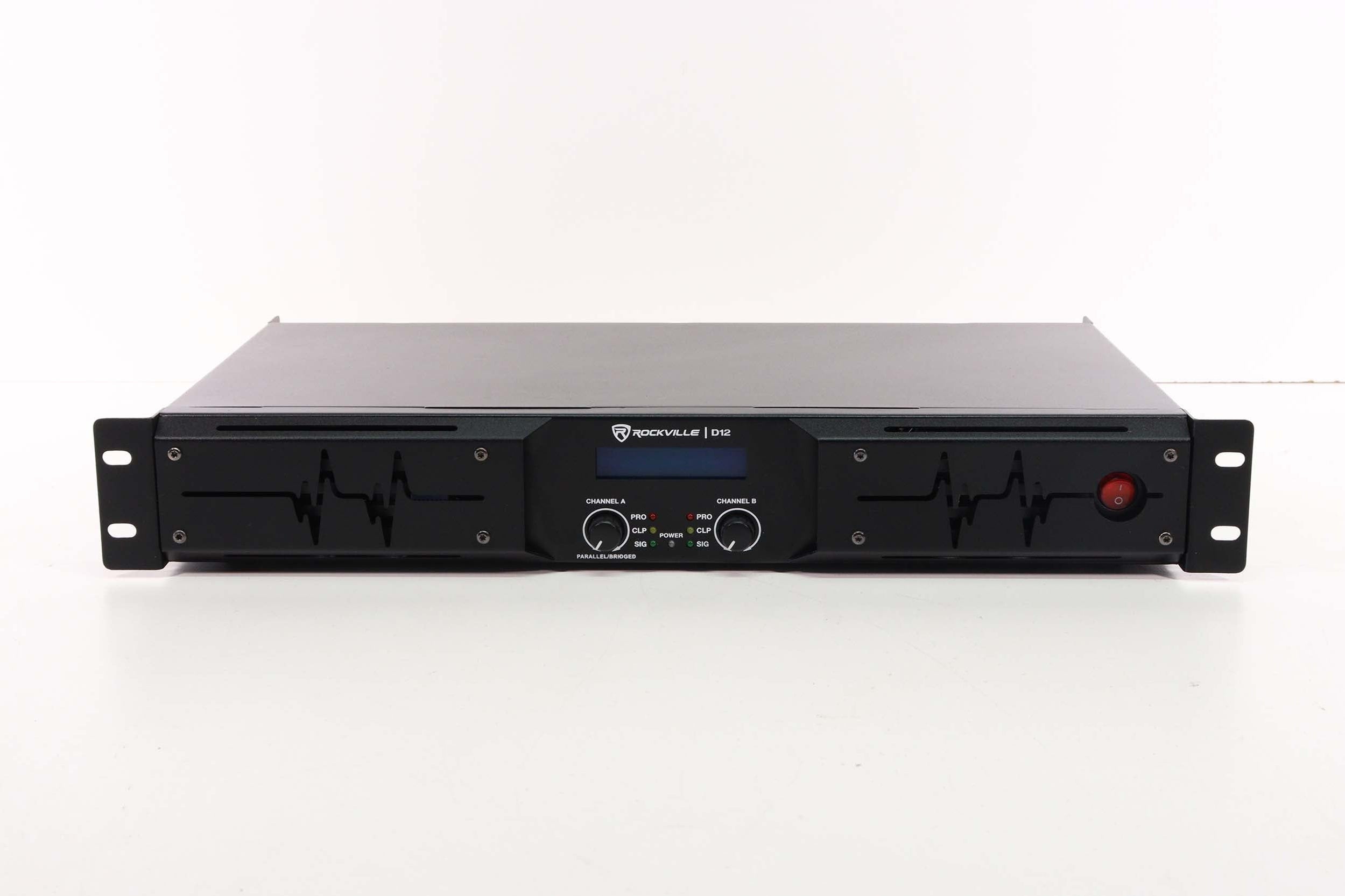 ROCKVILLE D12 Power Amplifier 2 Channel Class D Pro/DJ Amp — SpenCertified