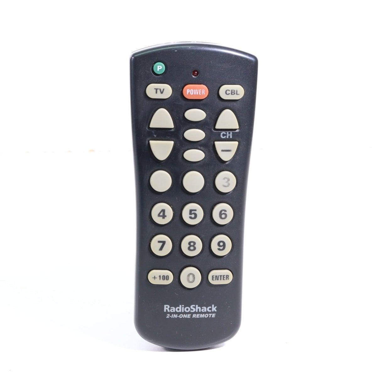 RadioShack 15-1989 2-in-1 Universal Remote Control for TV CBL ...