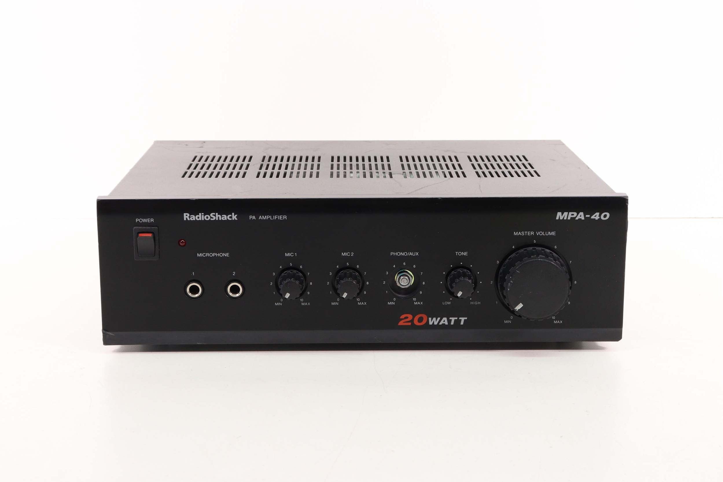 RadioShack MPA-40 20 watt PA Amplifier — SpenCertified