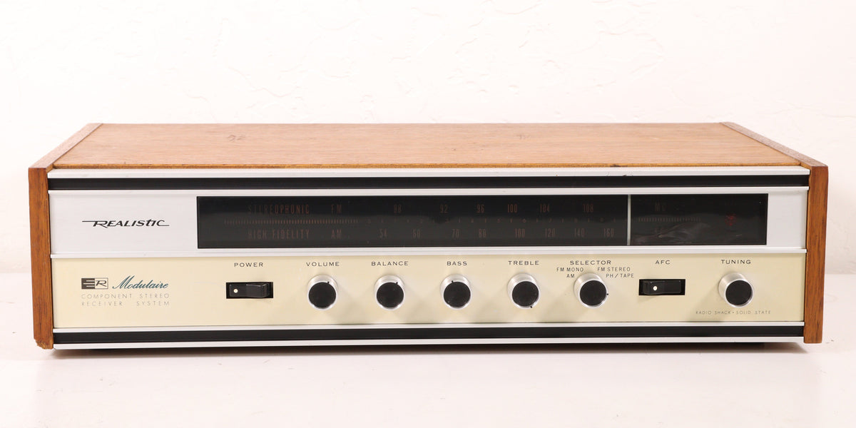 Realistic 12-1470A Modulaire Component Stereo AM FM Receiver System ...