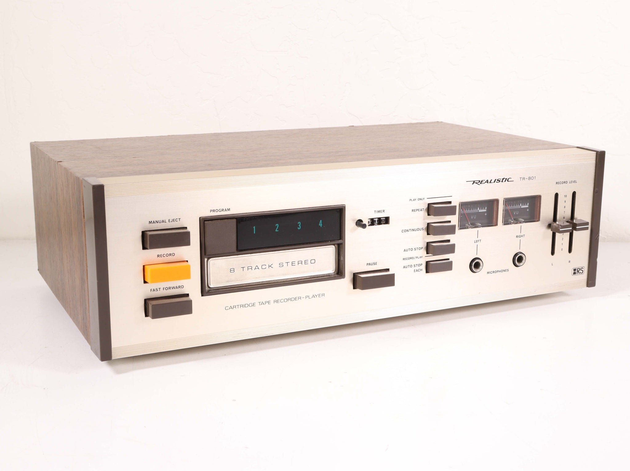 Realistic 14-925A TR-801 Stereo 8-Track Player Recorder