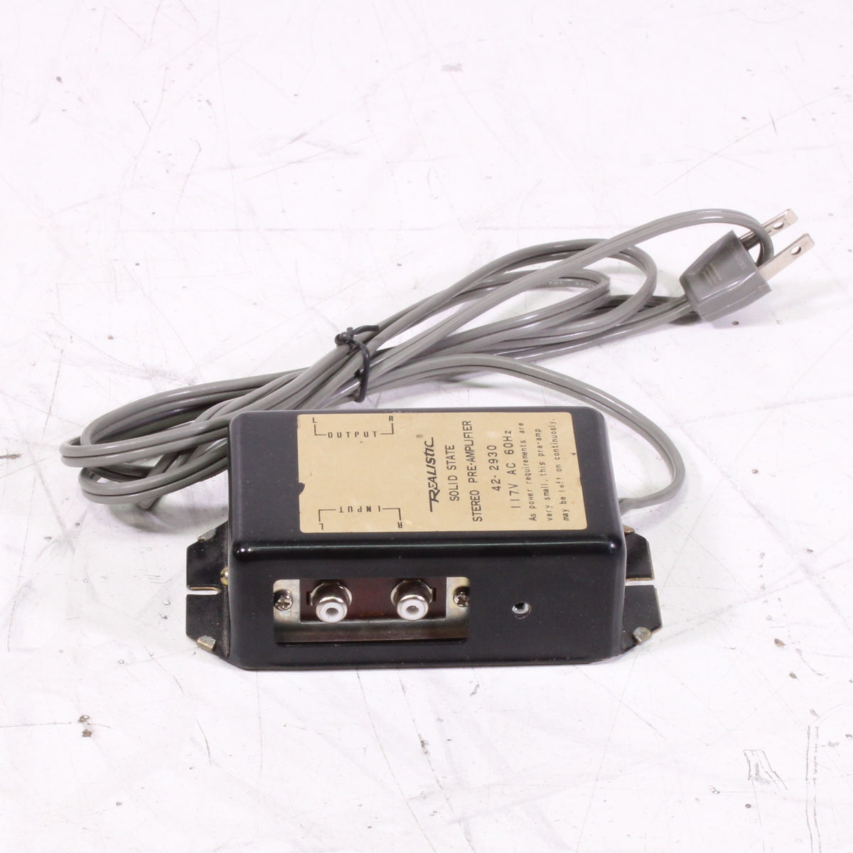 Realistic 42-2930 Solid State Stereo Preamplifier Hi-Fi Control Unit ...