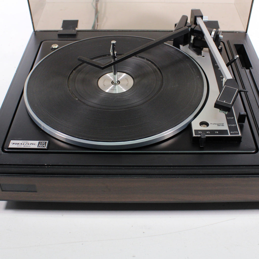 Realistic LAB-36A 3-Speed Auto Manual Turntable Stereo Record Changer
