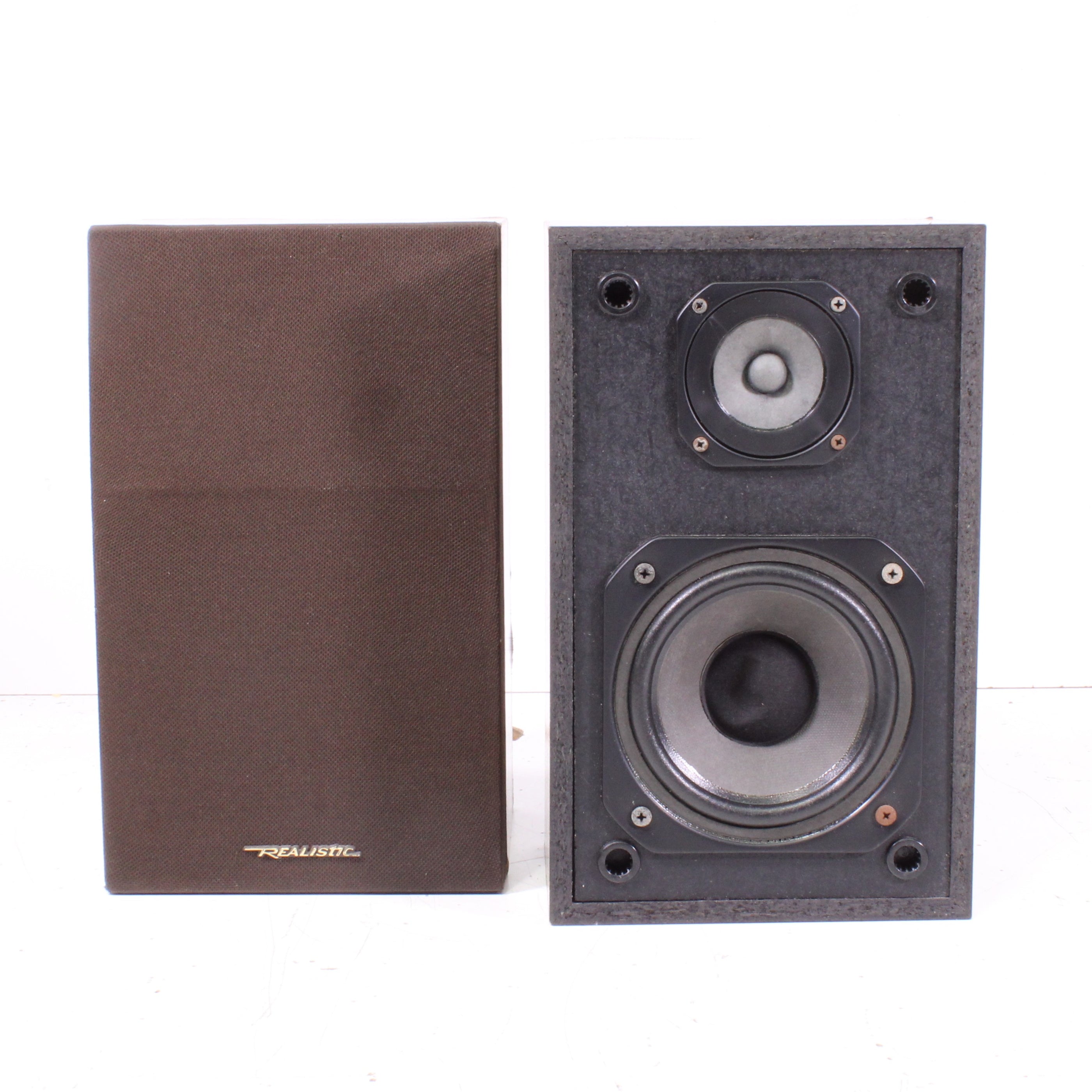 Realistic Minimus 26 Compact 2-Way Bookshelf Stereo Speaker Pair (1980 ...
