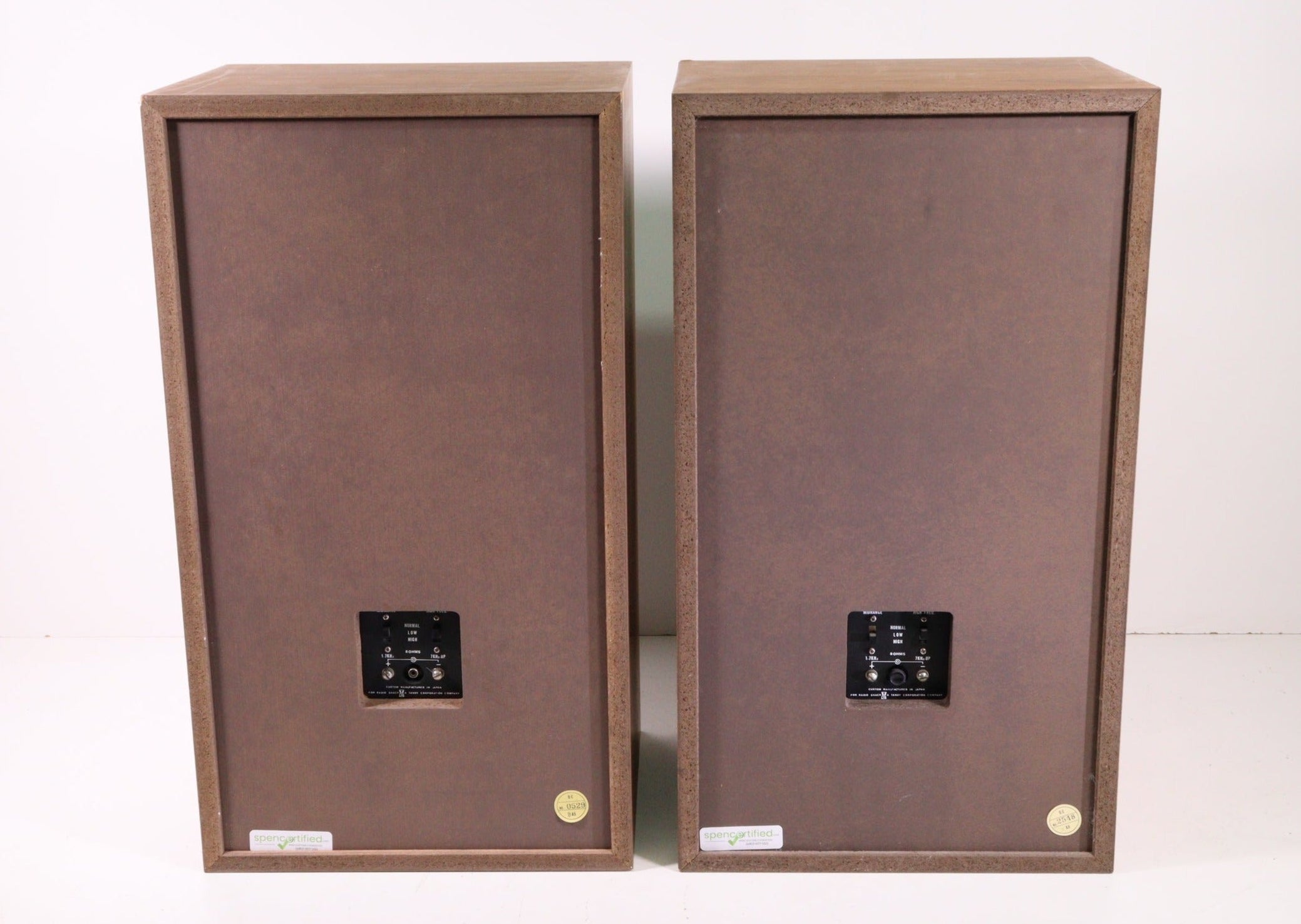 Realistic NOVA-8B Loudspeaker Speaker Pair — SpenCertified